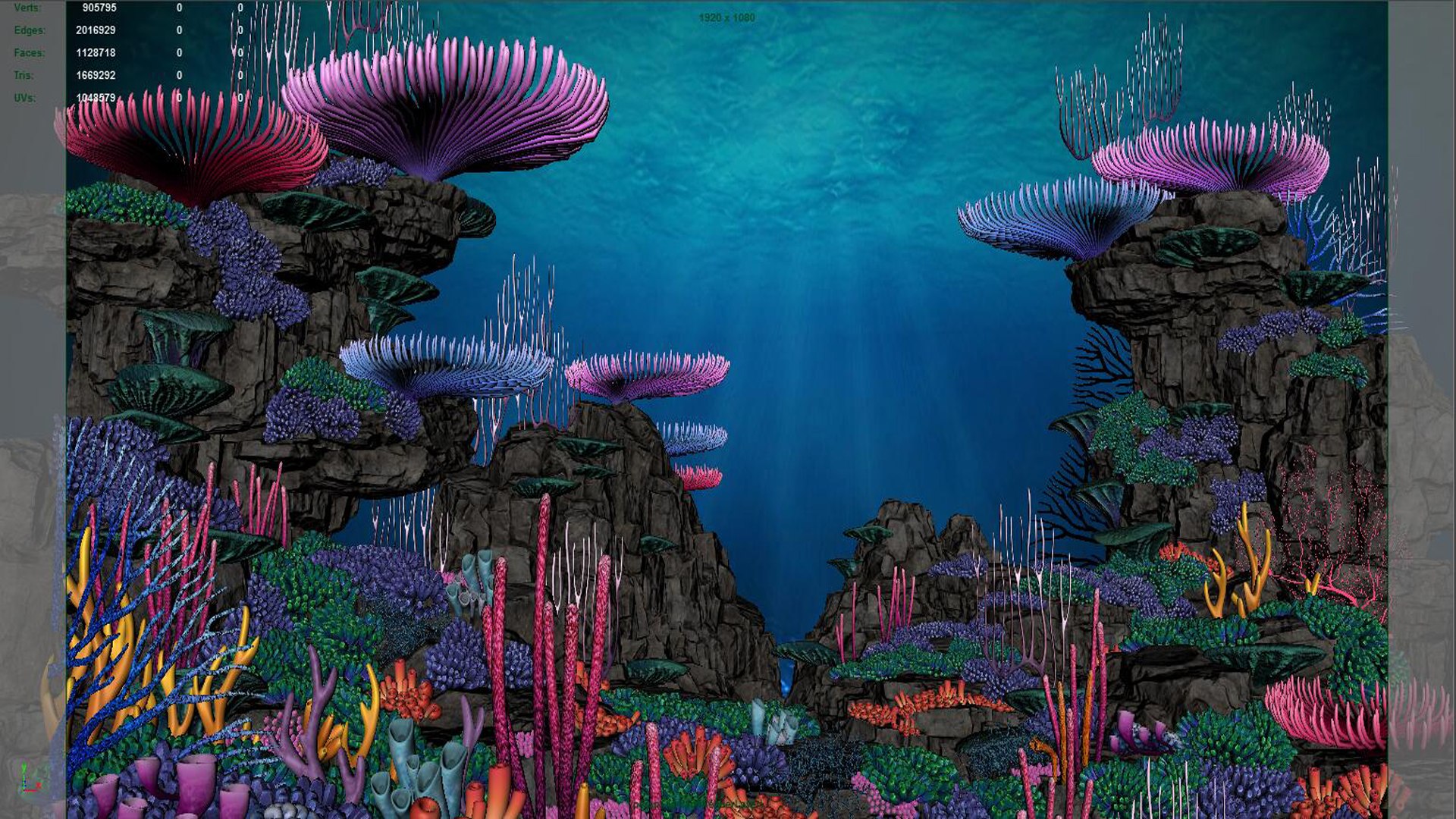 Seabed Ocean 3D - TurboSquid 1749392