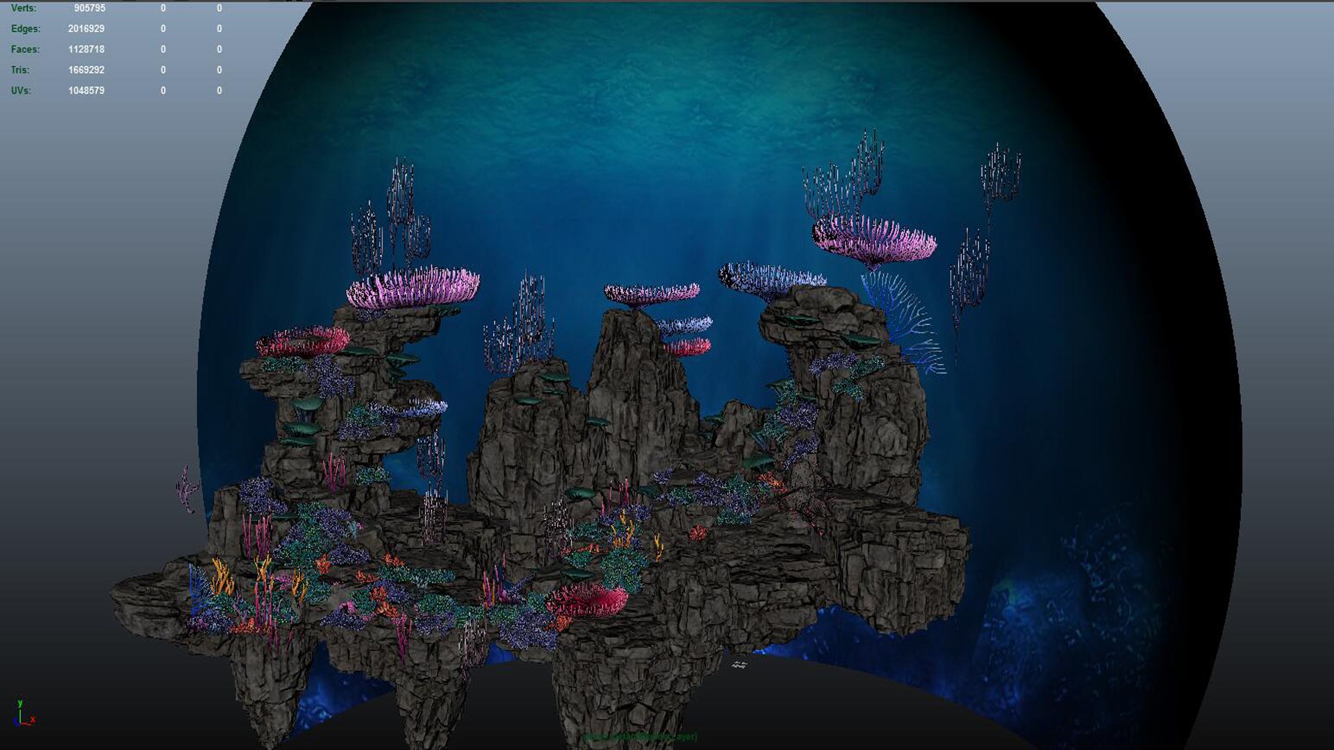Seabed Ocean 3D - TurboSquid 1749392