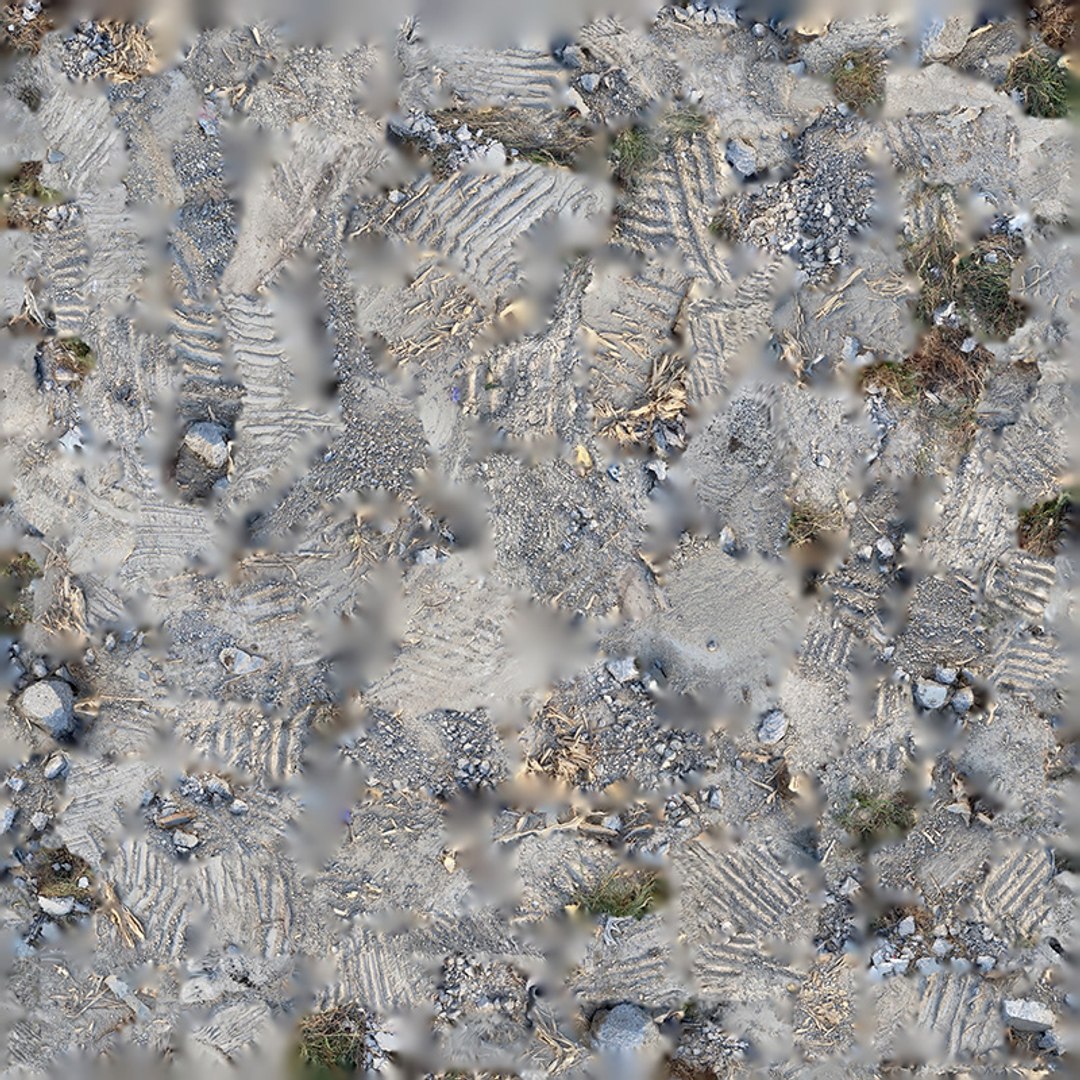 3D Model Gravel Ground 03 - 3D Photogrammetry Model Scan Of Gravel Sand ...