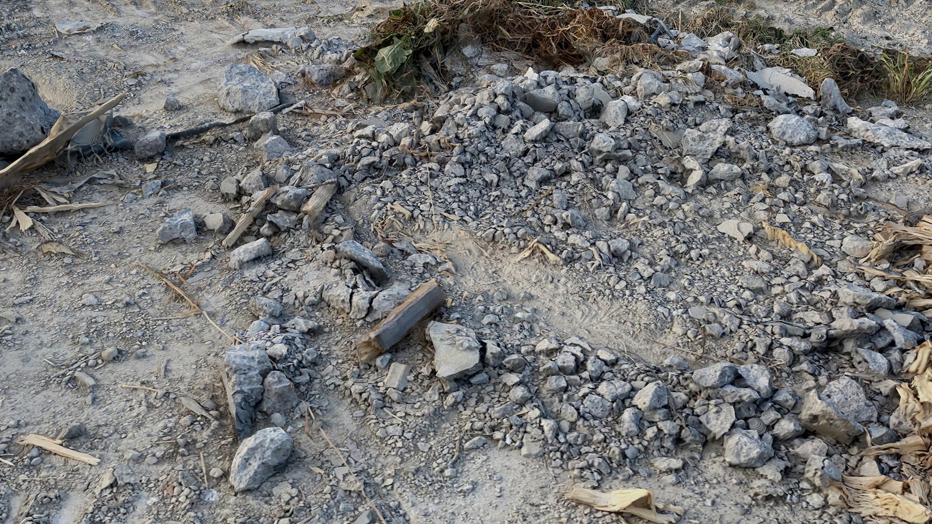 3D Model Gravel Ground 03 - 3D Photogrammetry Model Scan Of Gravel Sand ...