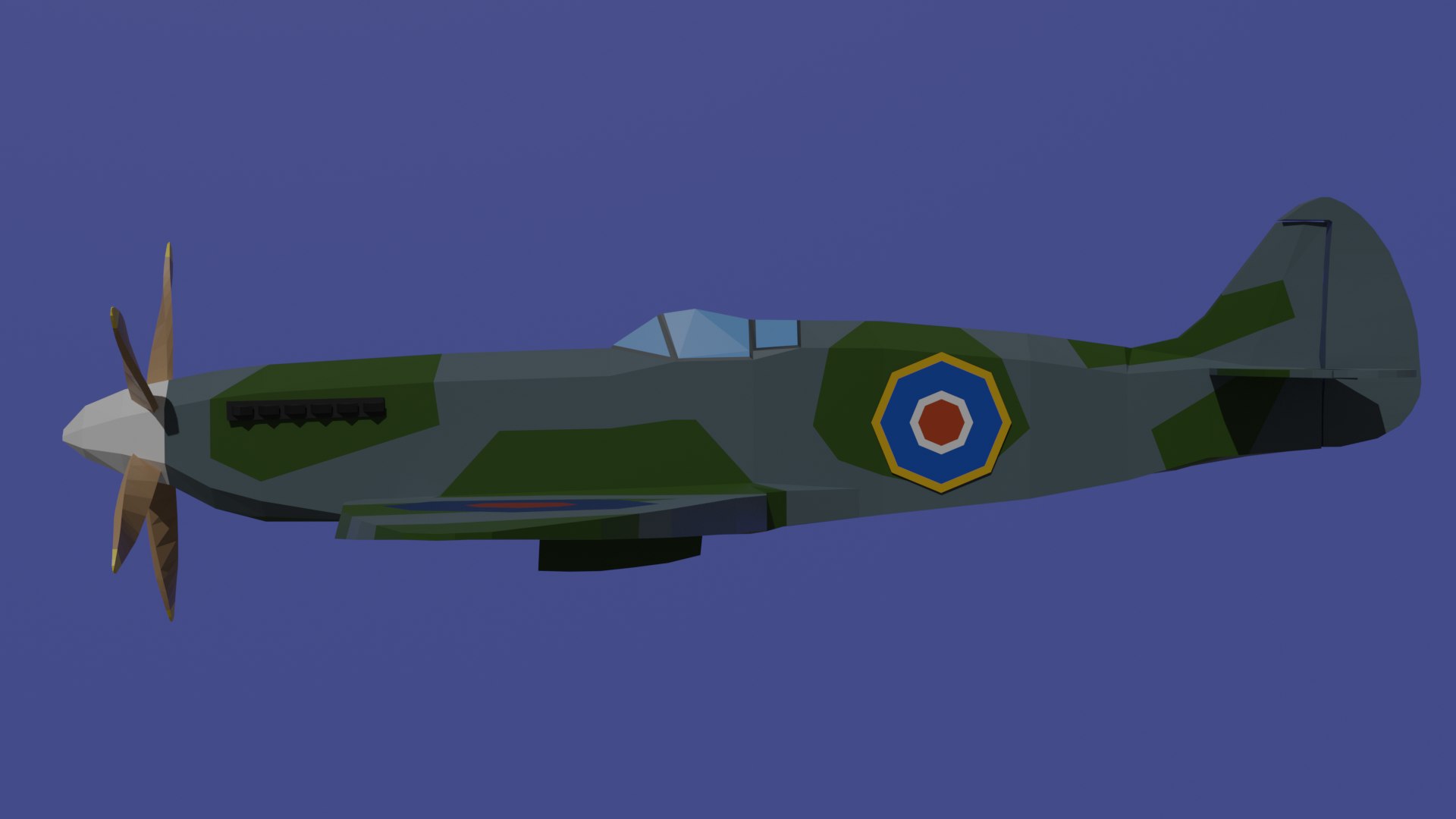 Spitfire 3D Model - TurboSquid 2030187