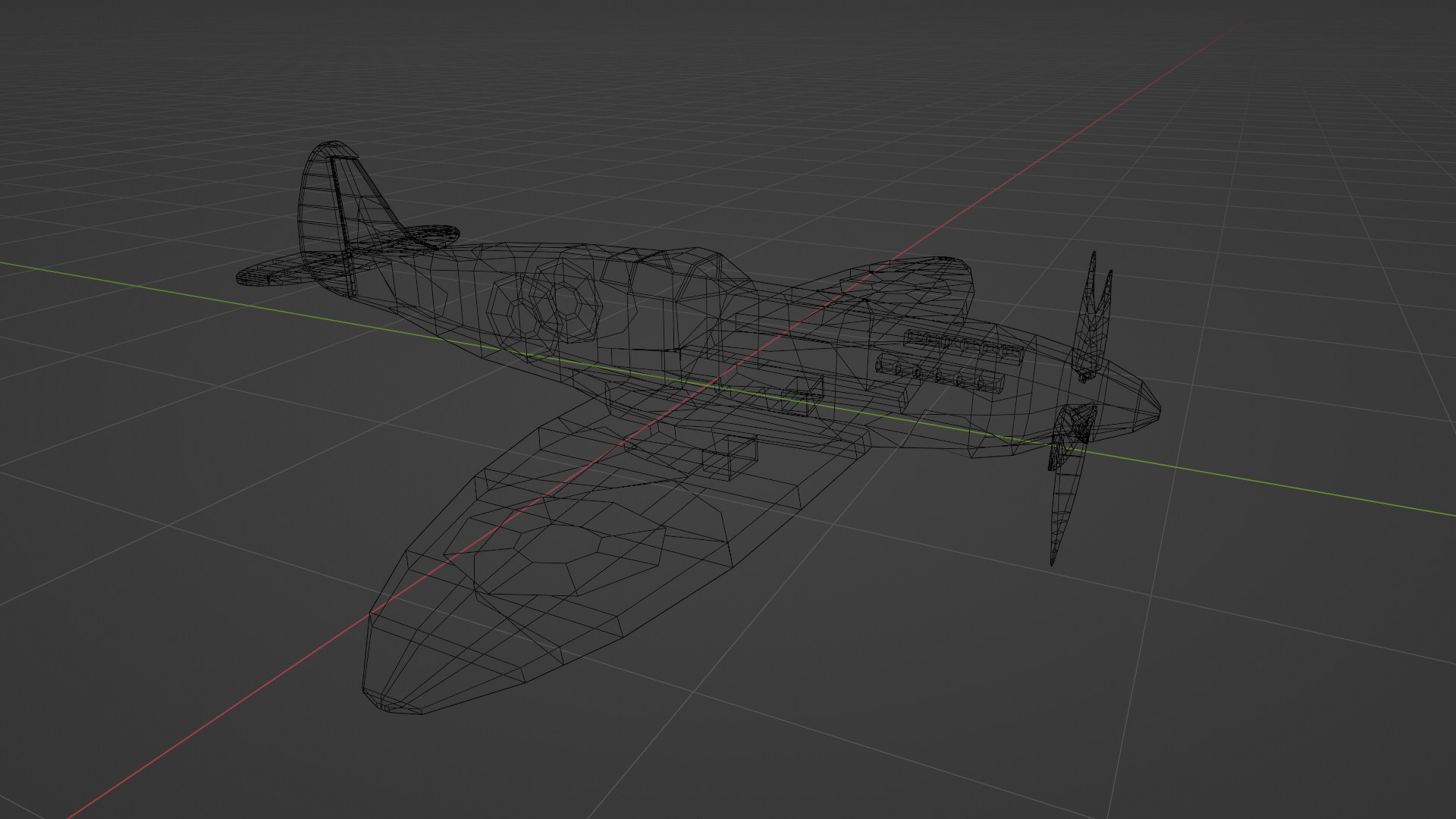 Spitfire 3D Model - TurboSquid 2030187