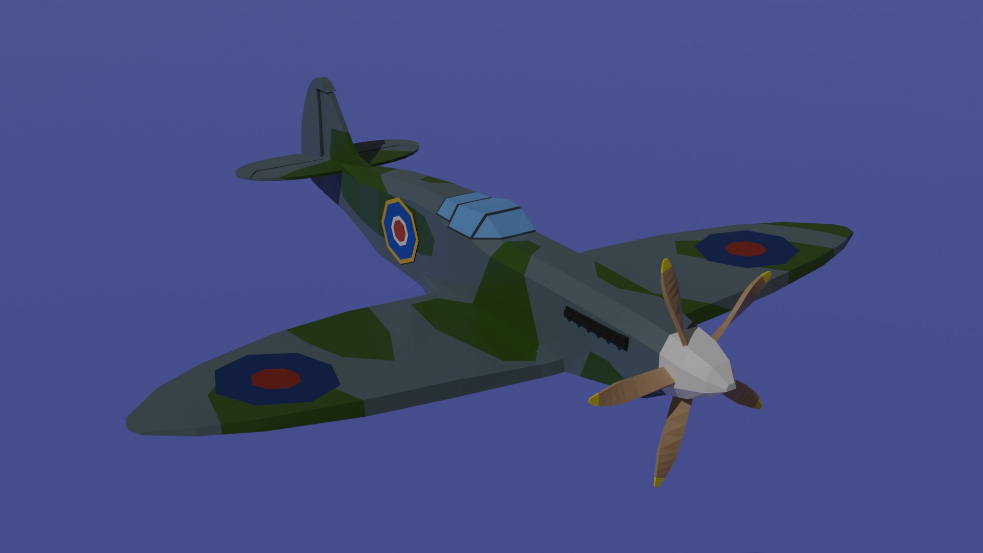 Spitfire 3D Model - TurboSquid 2030187