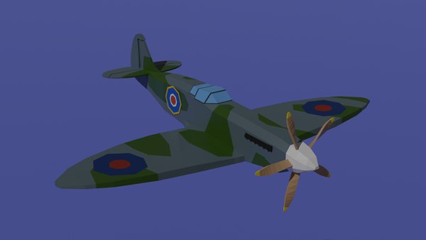 modelo 3d Spitfire - TurboSquid 2030187
