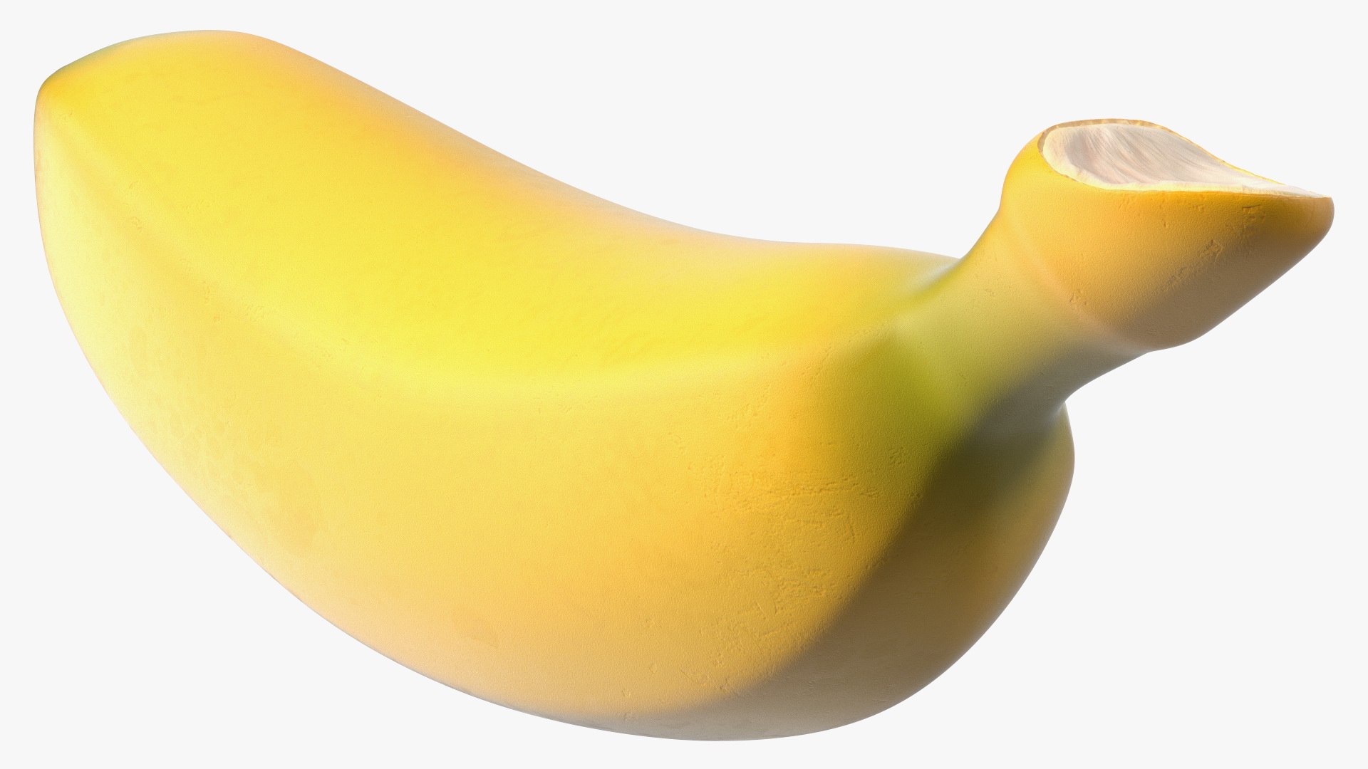 Yellow Baby Banana 3D model - TurboSquid 1806946