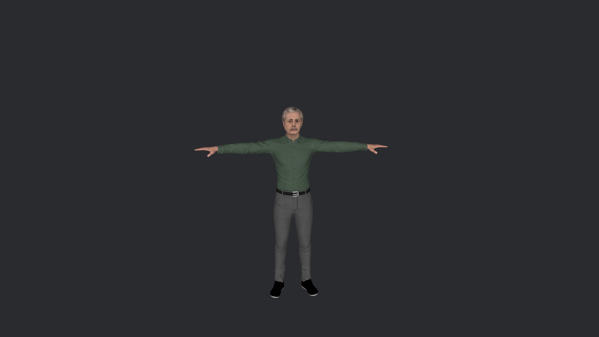 Harold Macmillan Hyper Realistic Full Body Fully Rigged 3D Character 3D ...