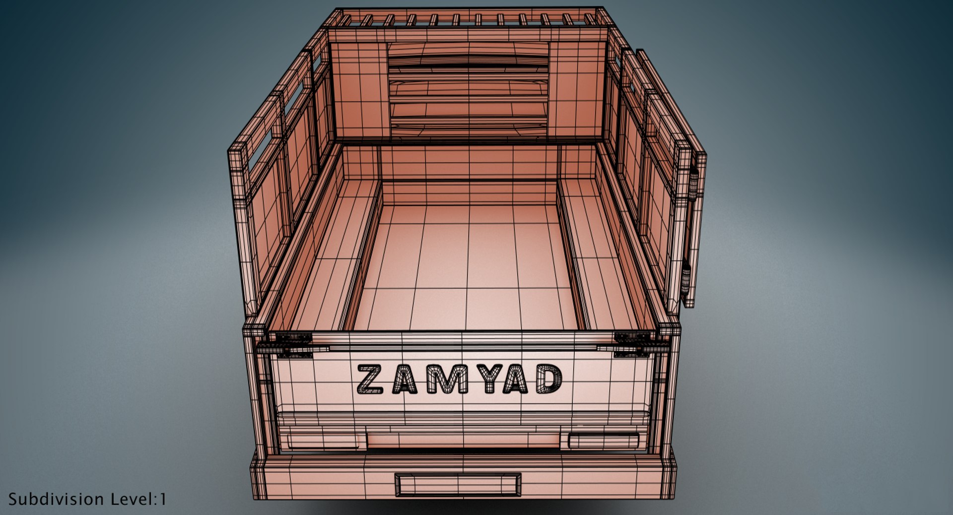 Zamyad Pickup 3d Model