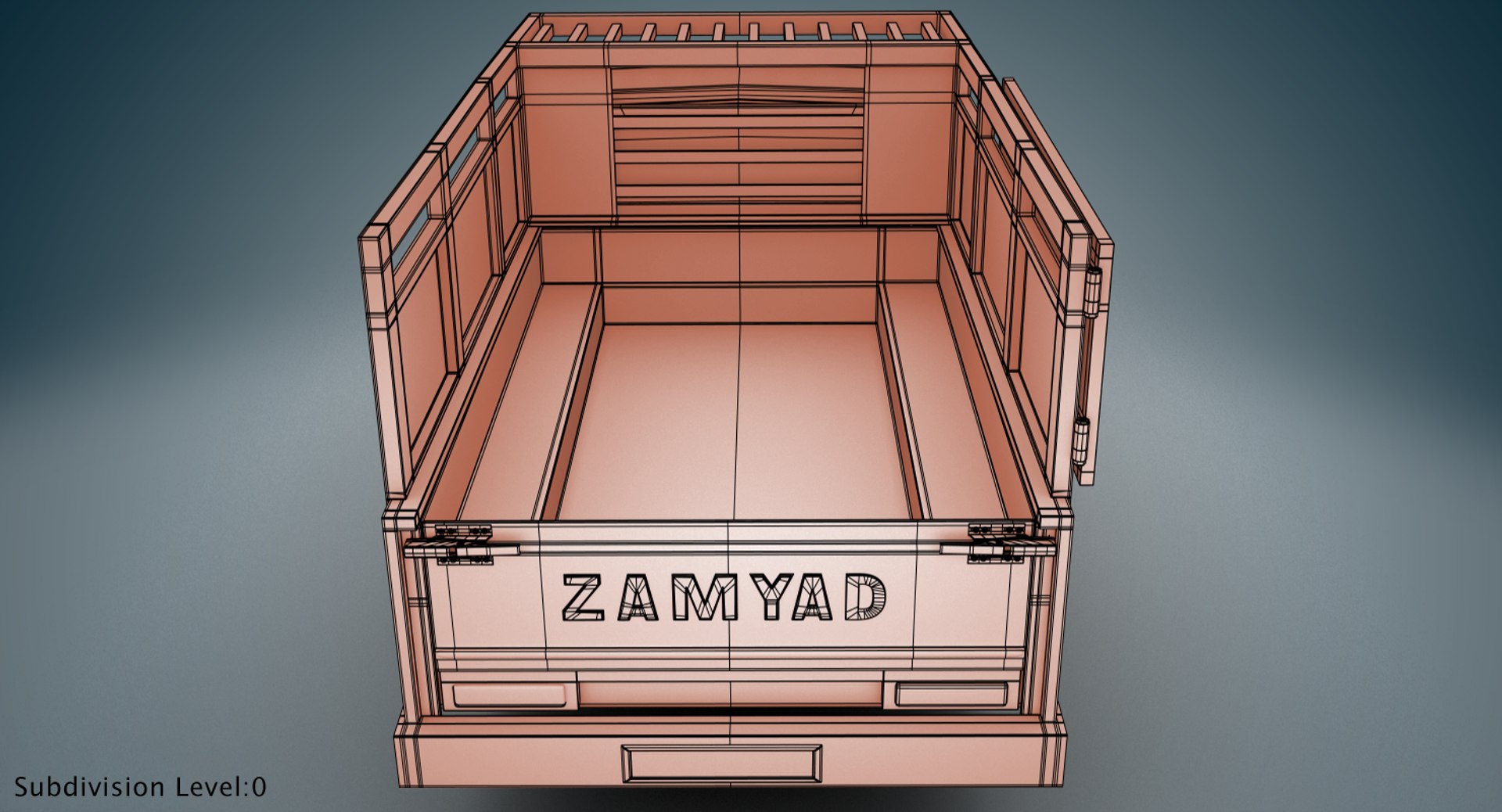 Zamyad Pickup 3d Model