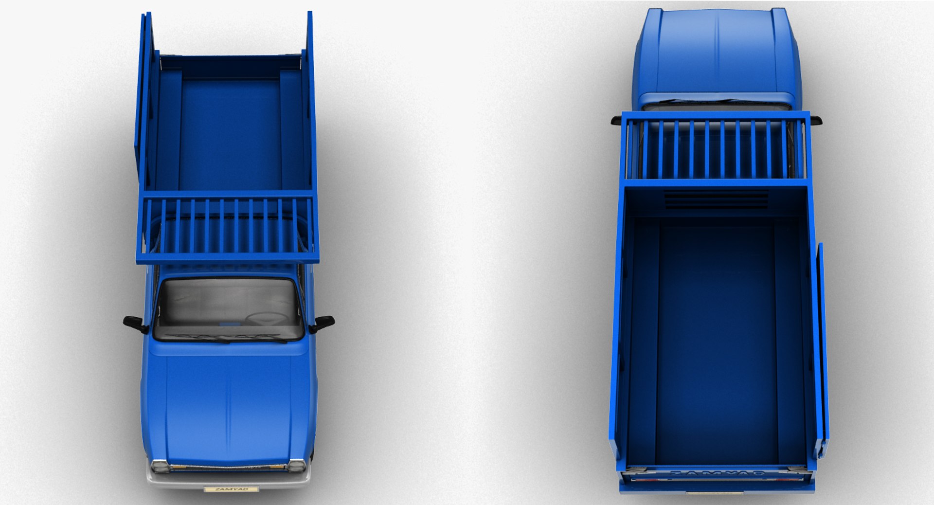 Zamyad Pickup 3d Model