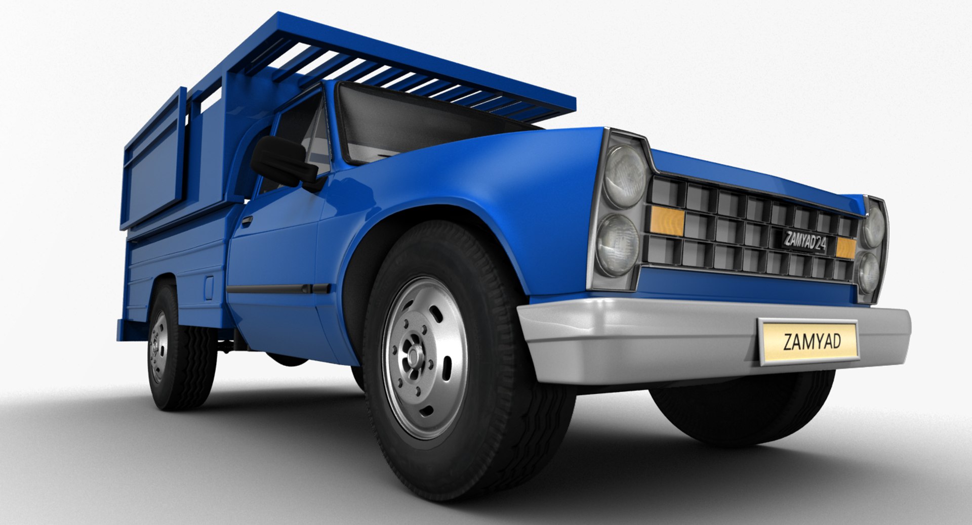 Zamyad Pickup 3d Model