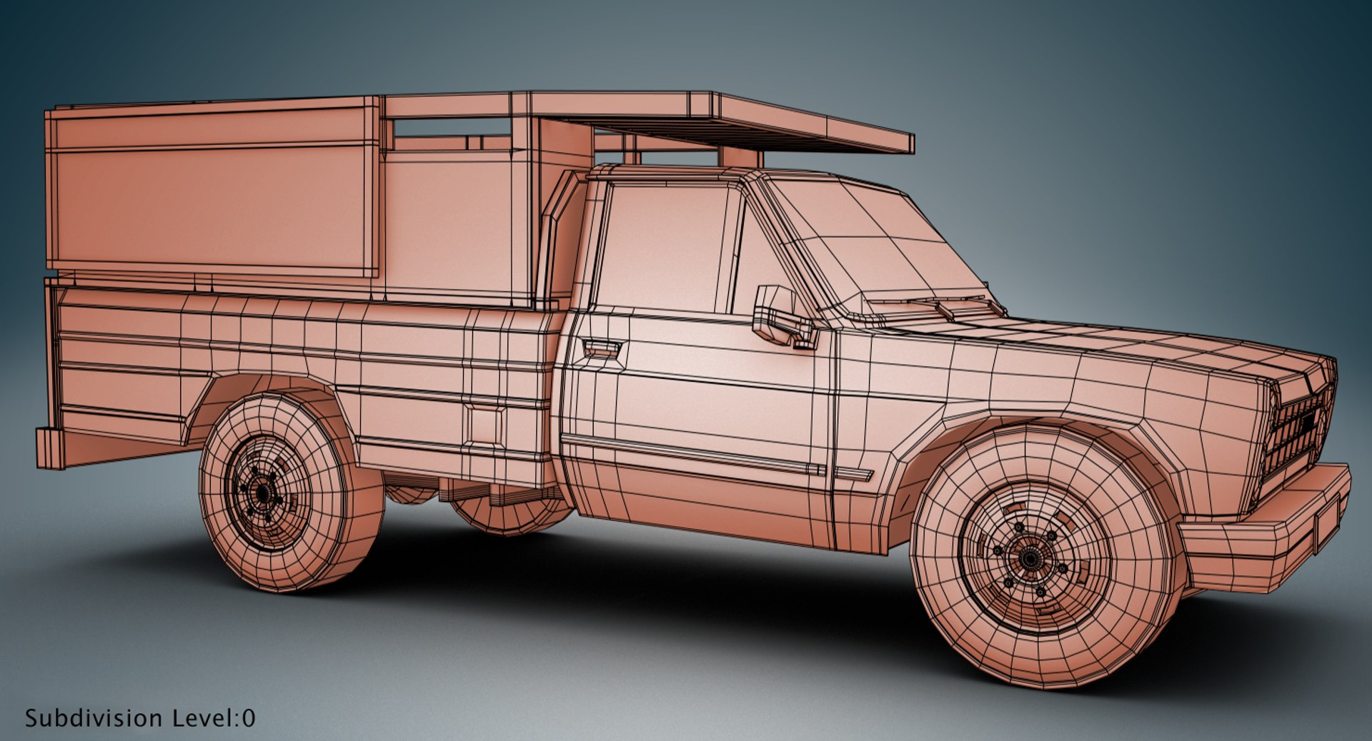 Zamyad Pickup 3d Model