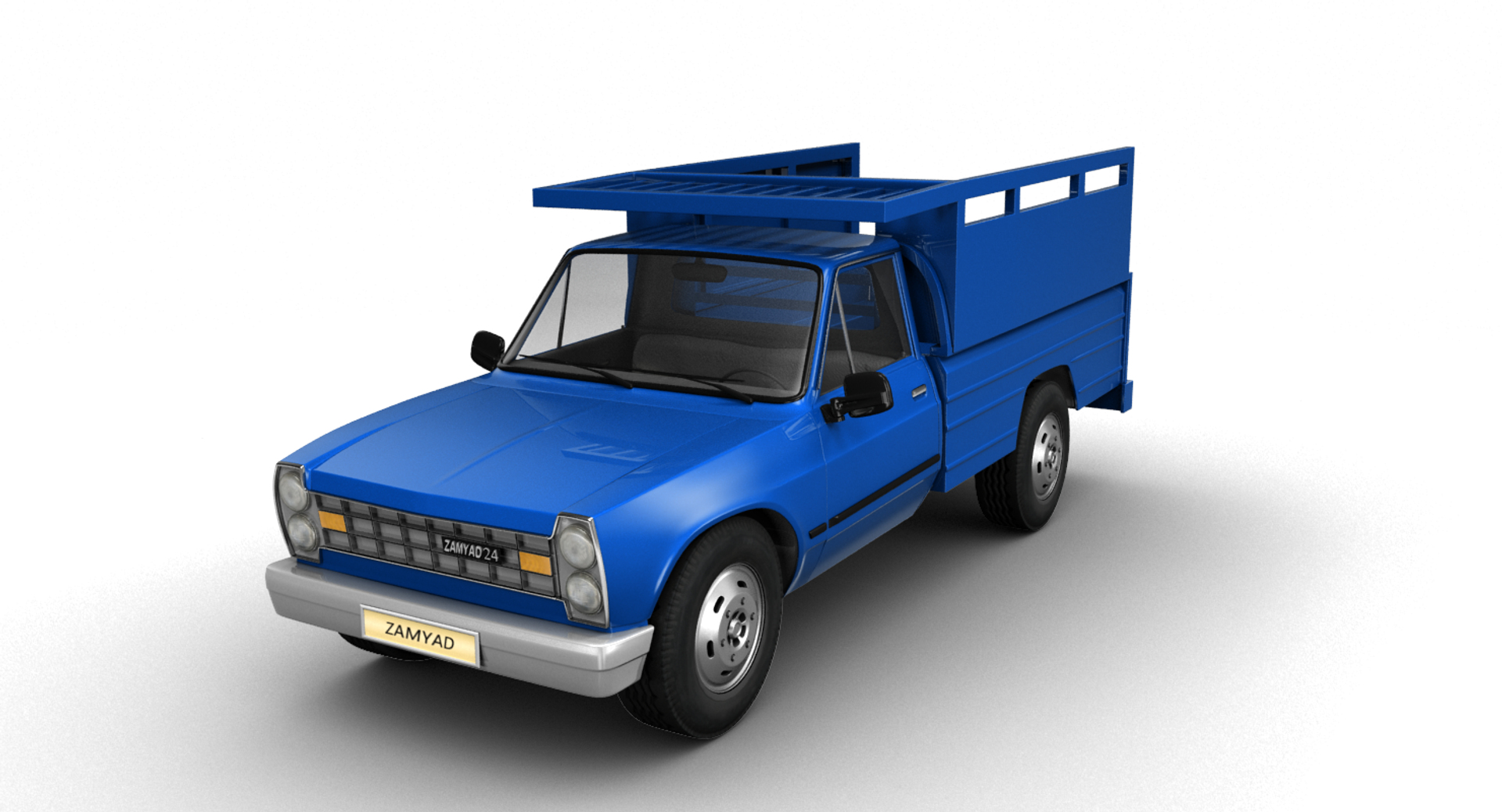 Zamyad Pickup 3d Model