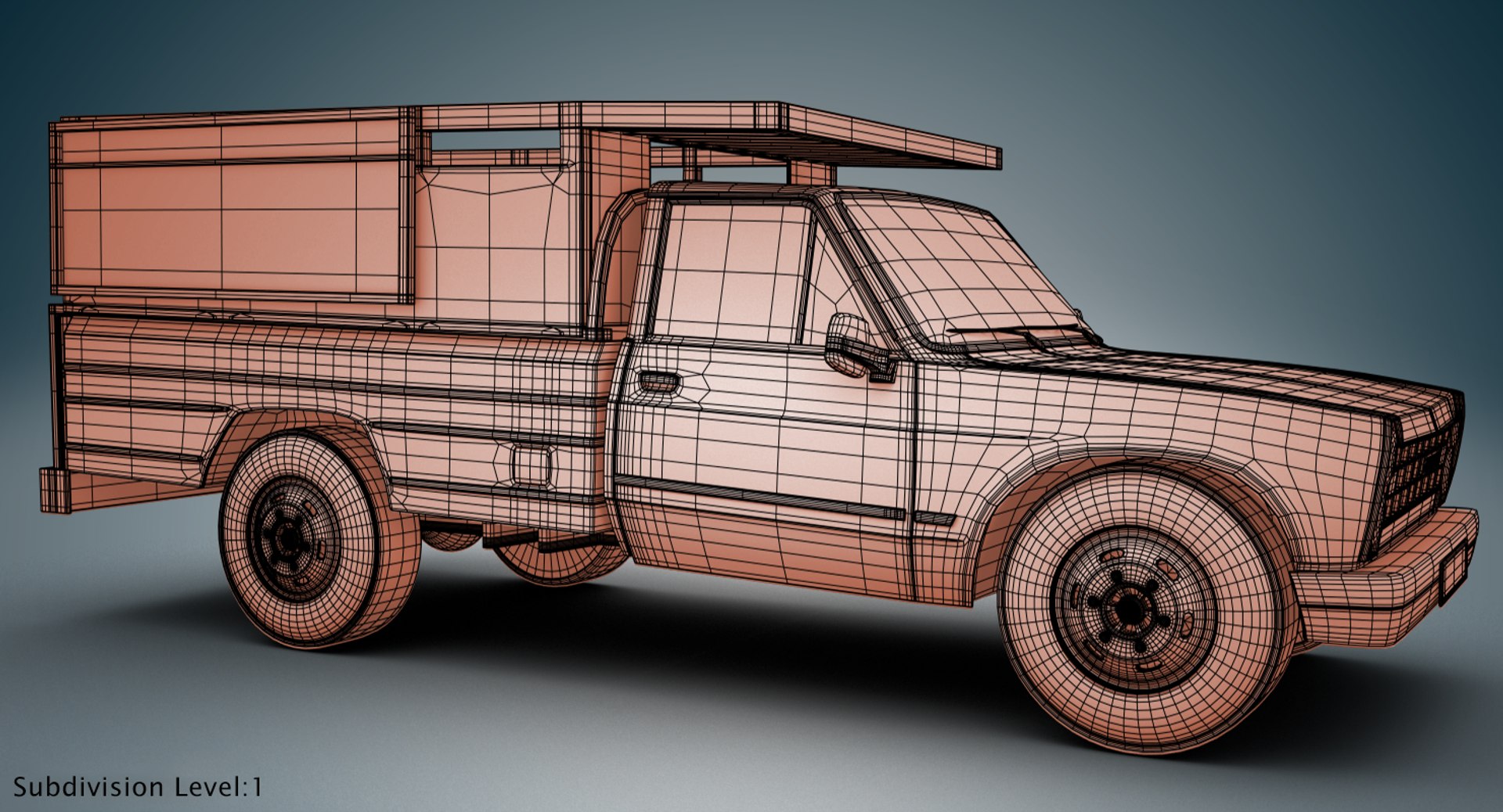 Zamyad Pickup 3d Model