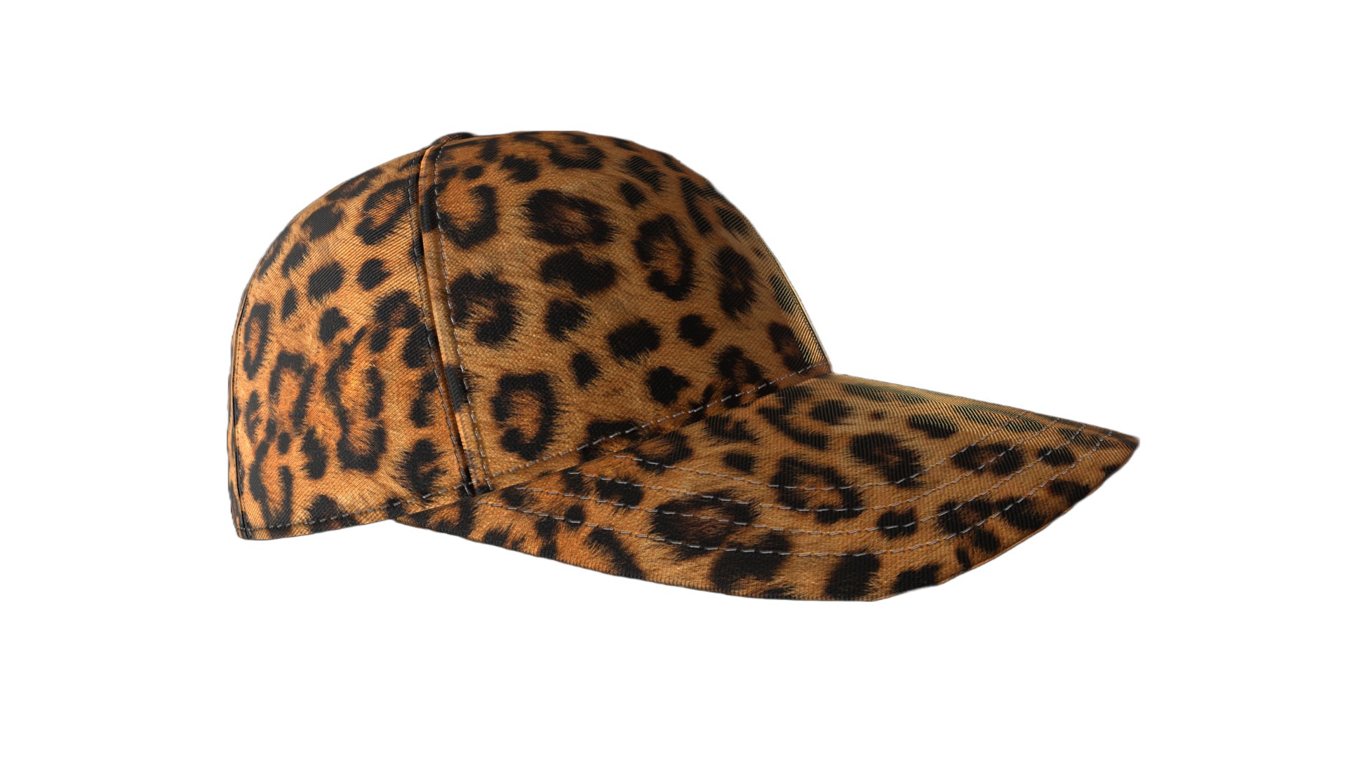 Leopard Baseball Cap Model - TurboSquid 2042091