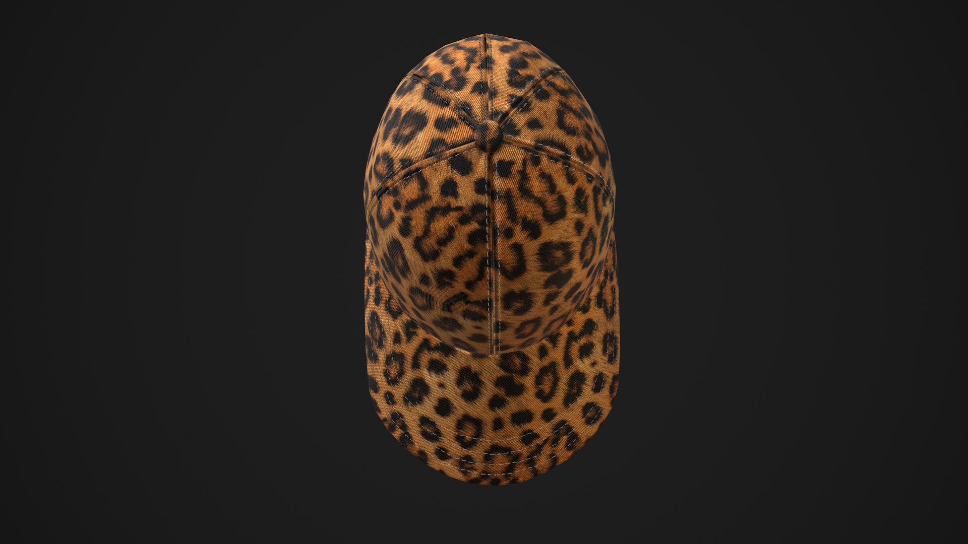 Leopard Baseball Cap Model - TurboSquid 2042091