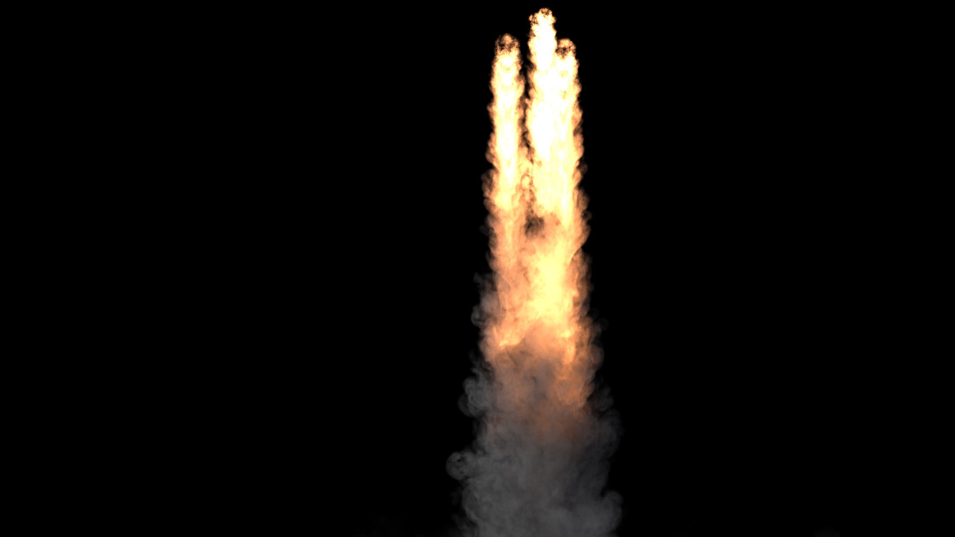 Space Shuttle Launch Smoke VDB 3D Model - TurboSquid 1790723
