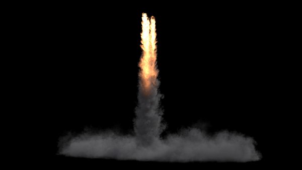 Space Shuttle Launch Smoke VDB 3D model - TurboSquid 1790723