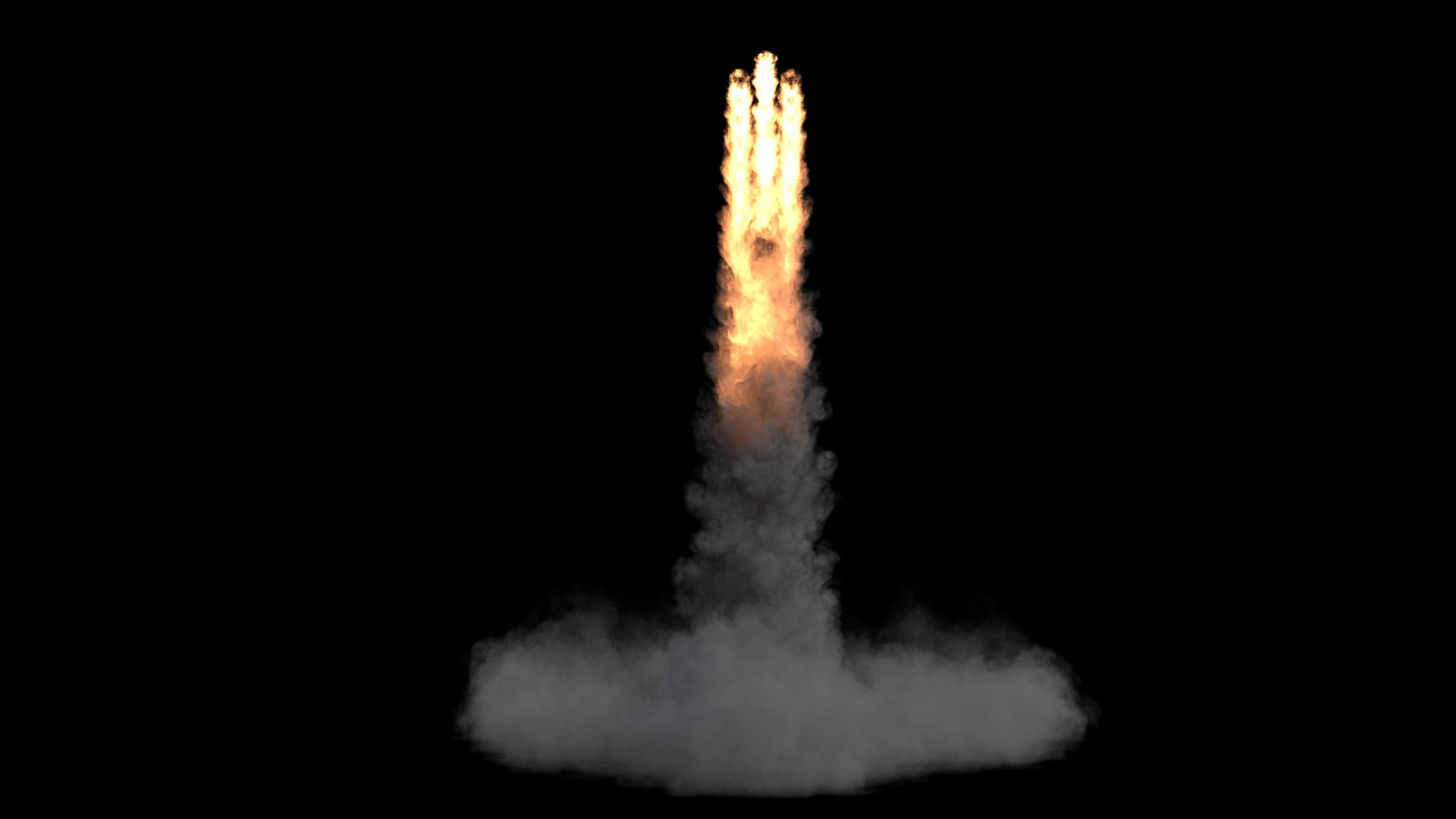 Space Shuttle Launch Smoke VDB 3D Model - TurboSquid 1790723