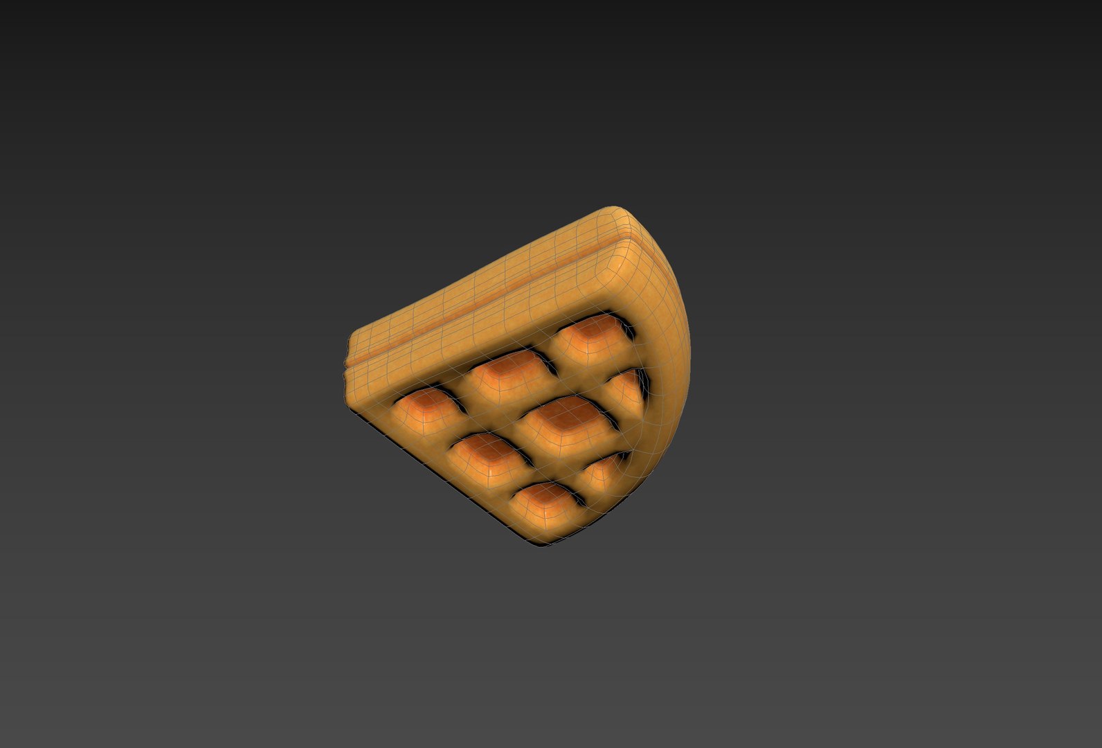 Waffle 3D Model - TurboSquid 2168085