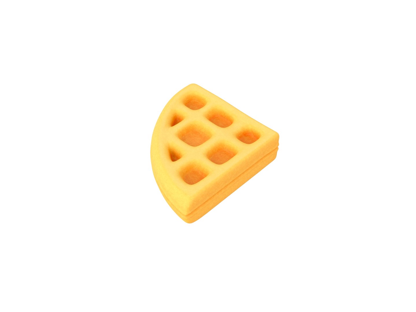 Waffle 3D Model - TurboSquid 2168085