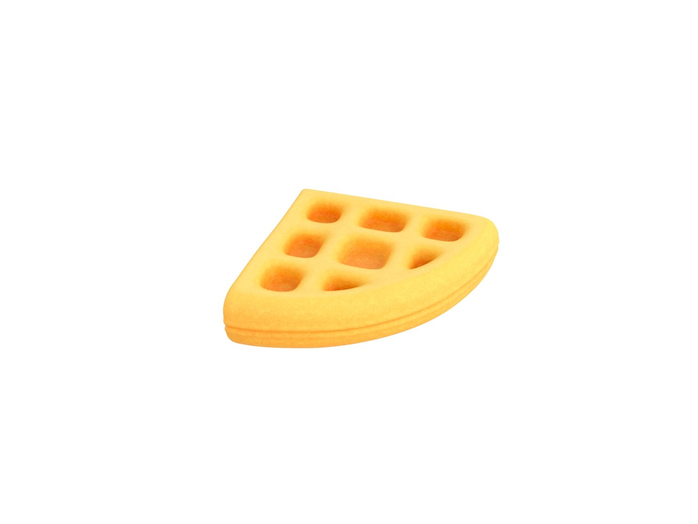 Waffle 3D Model - TurboSquid 2168085