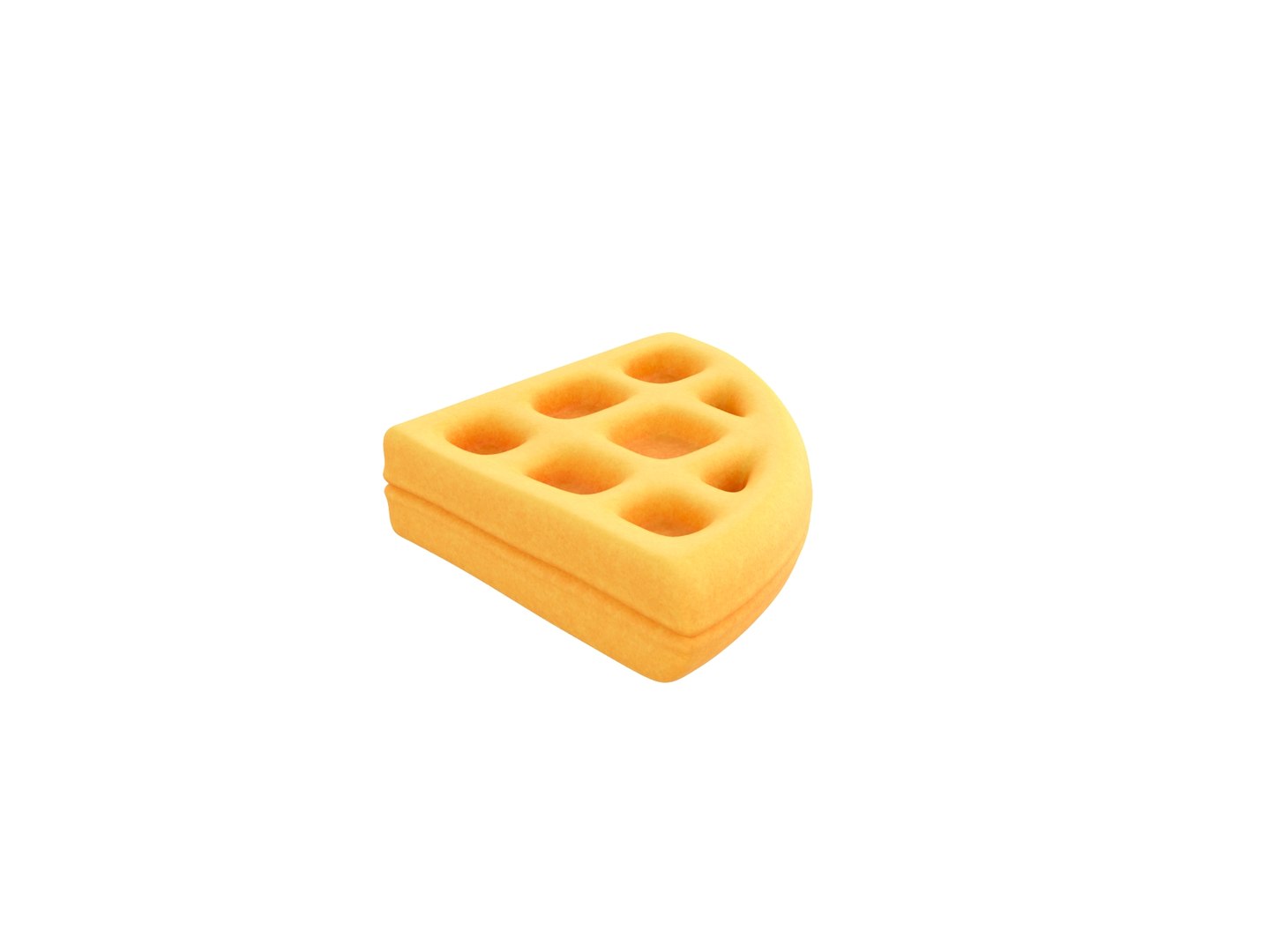 Waffle 3D Model - TurboSquid 2168085