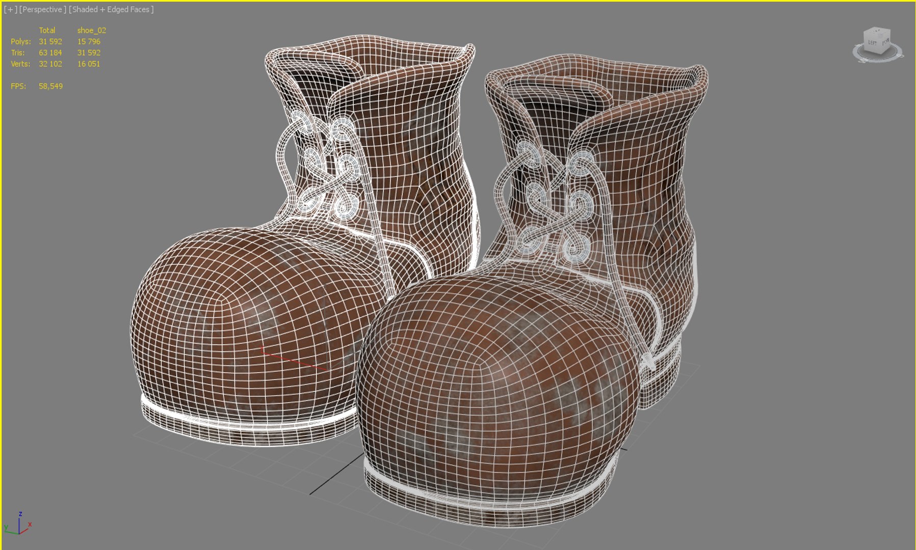 Dwarfs Shoes 3D Model - TurboSquid 1403777