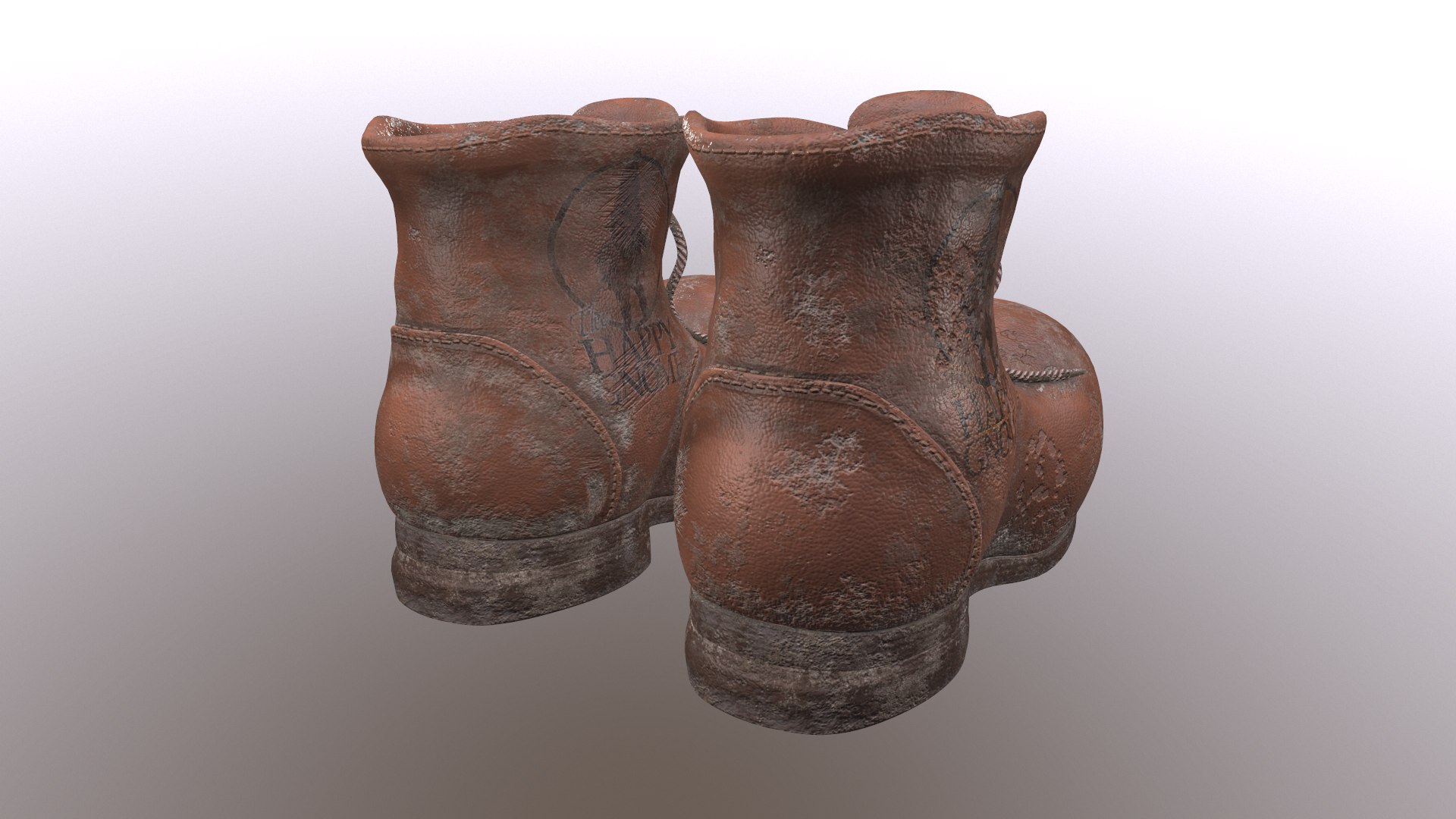 Dwarfs Shoes 3D Model - TurboSquid 1403777