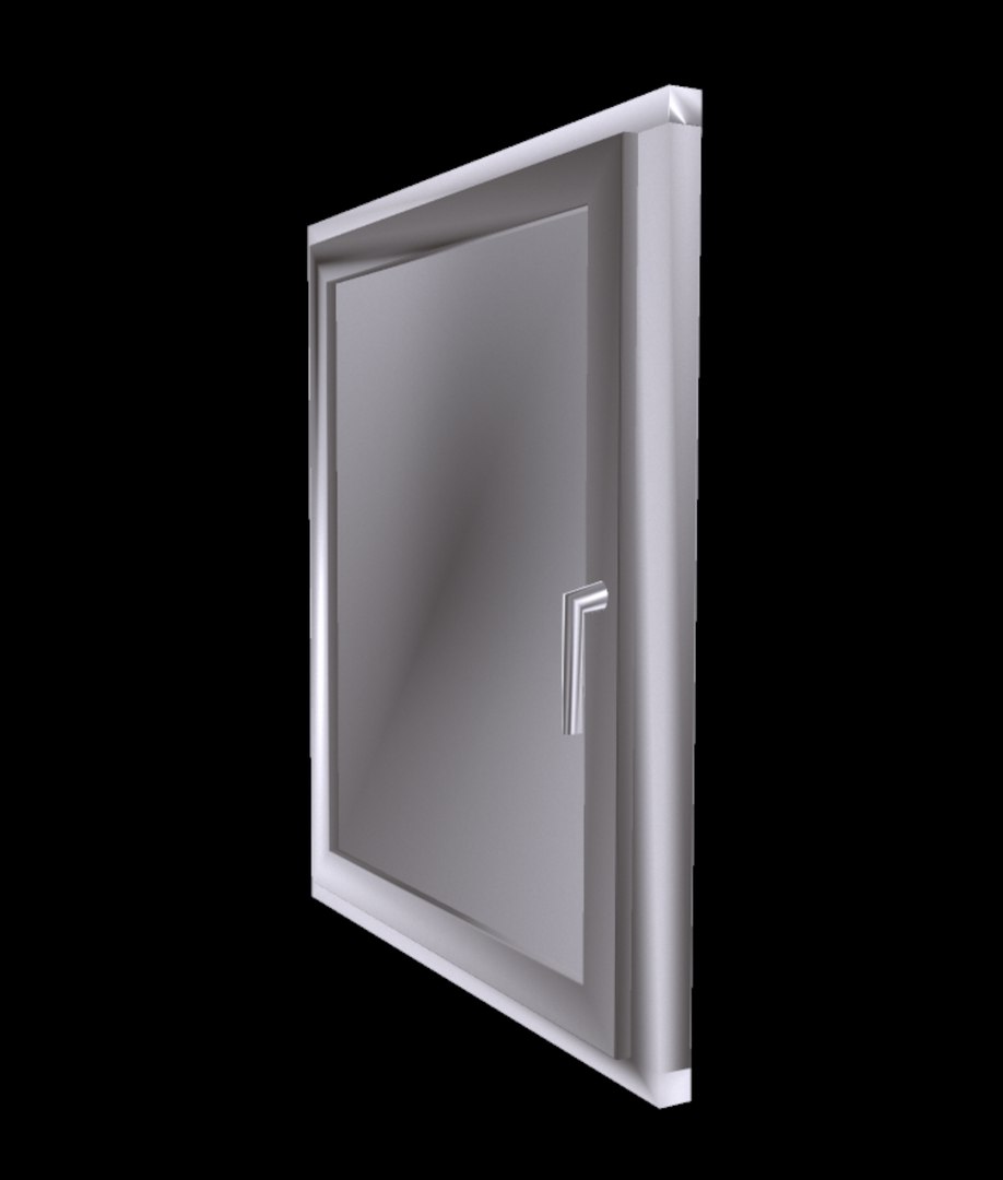 Simple Window 3D Model - TurboSquid 1484465