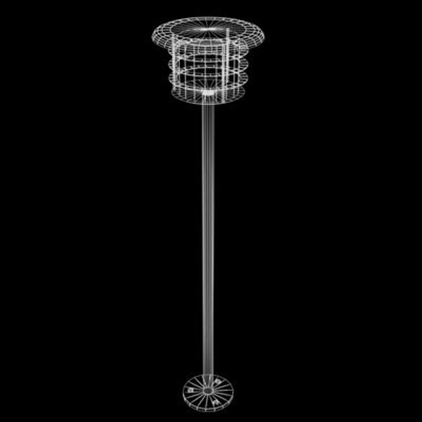 3d model garden light