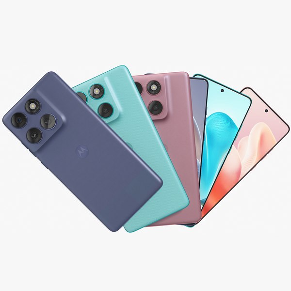 modelo 3d Motorola Edge 60 Fusion Todos los colores - TurboSquid 2394809