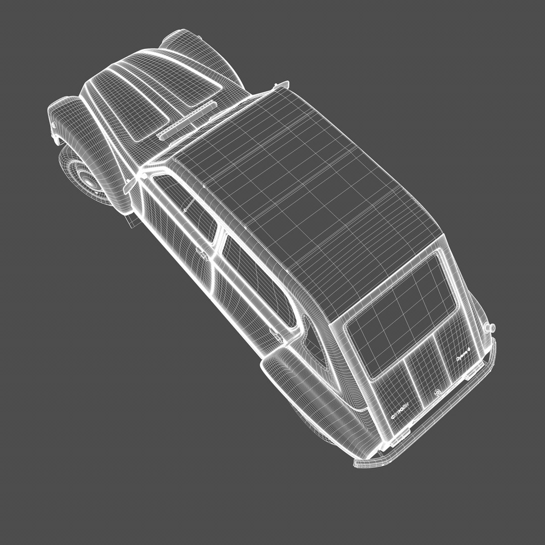 3d Model Citroen Dyane 6