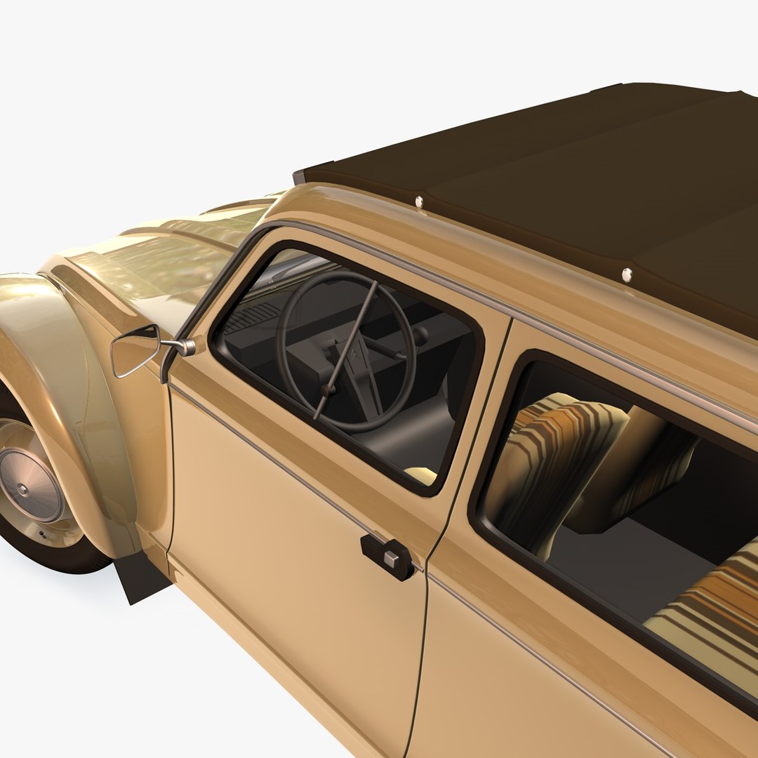 3d Model Citroen Dyane 6