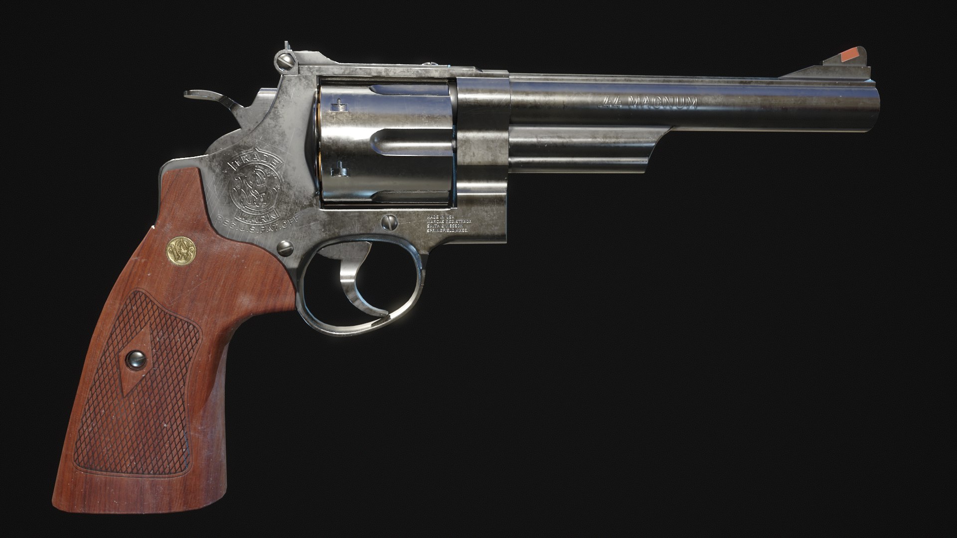 3D Model SmithWesson M29 Revolver - TurboSquid 2403198