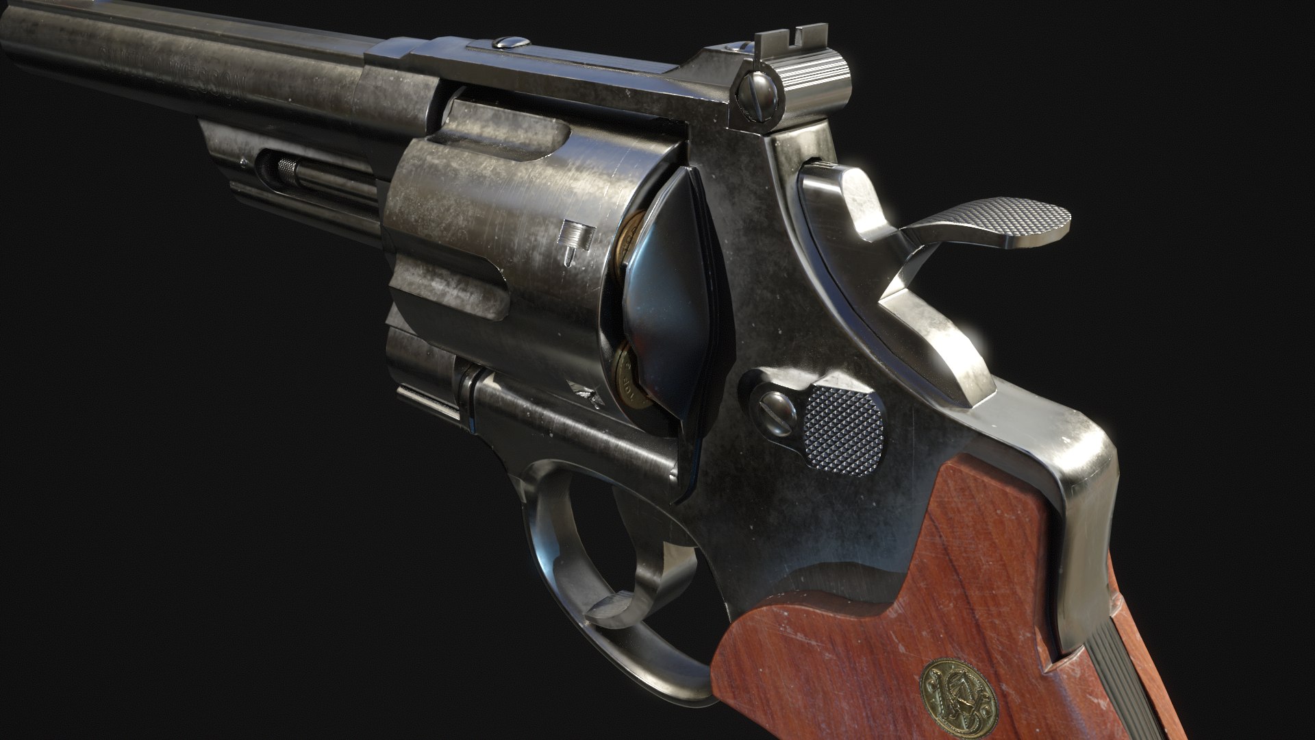 3D Model SmithWesson M29 Revolver - TurboSquid 2403198