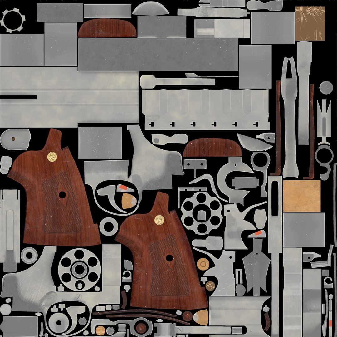 3D Model SmithWesson M29 Revolver - TurboSquid 2403198