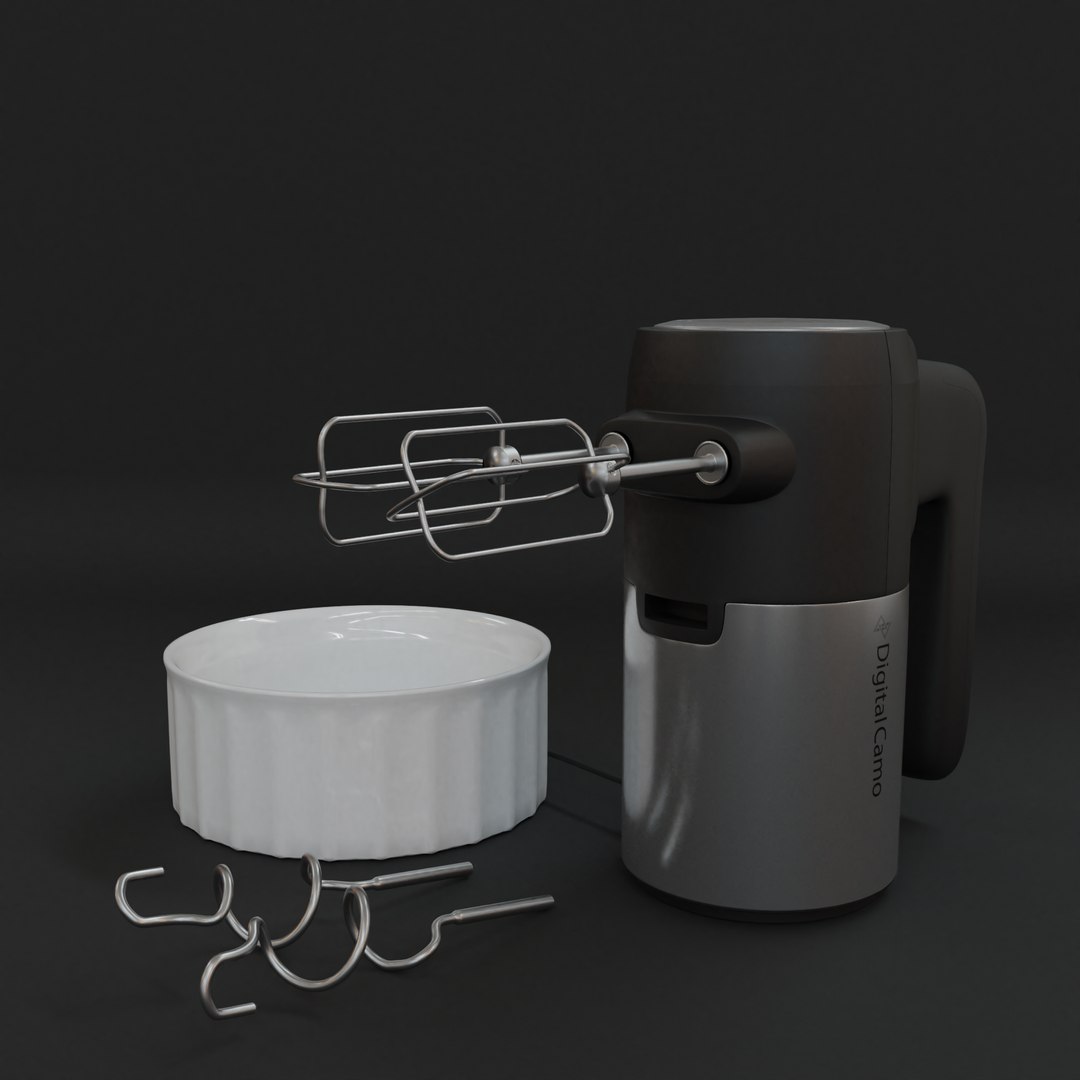 3D Kitchen Appliance - Mixer - TurboSquid 2016371