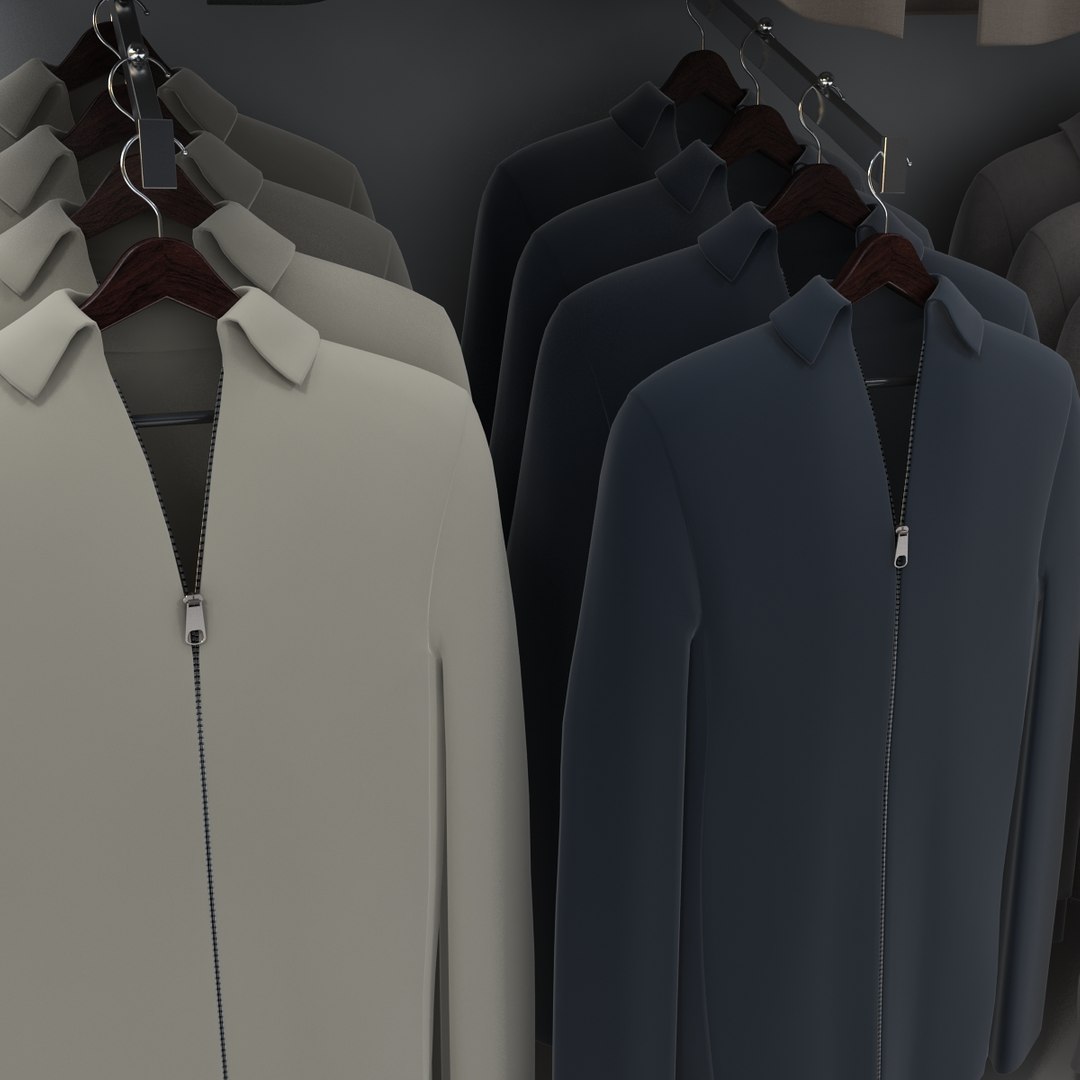 3d jackets model