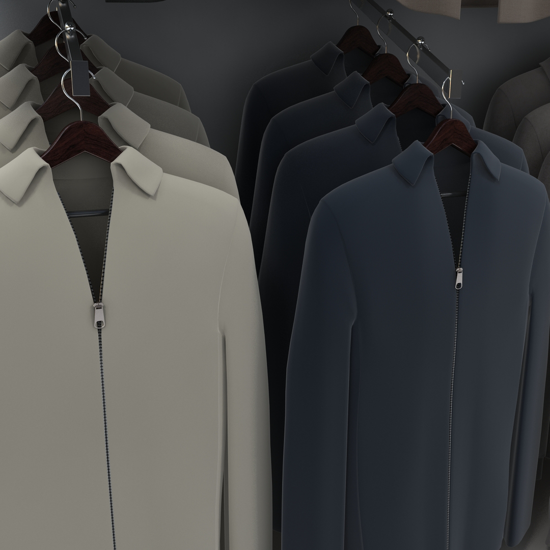 3d jackets model
