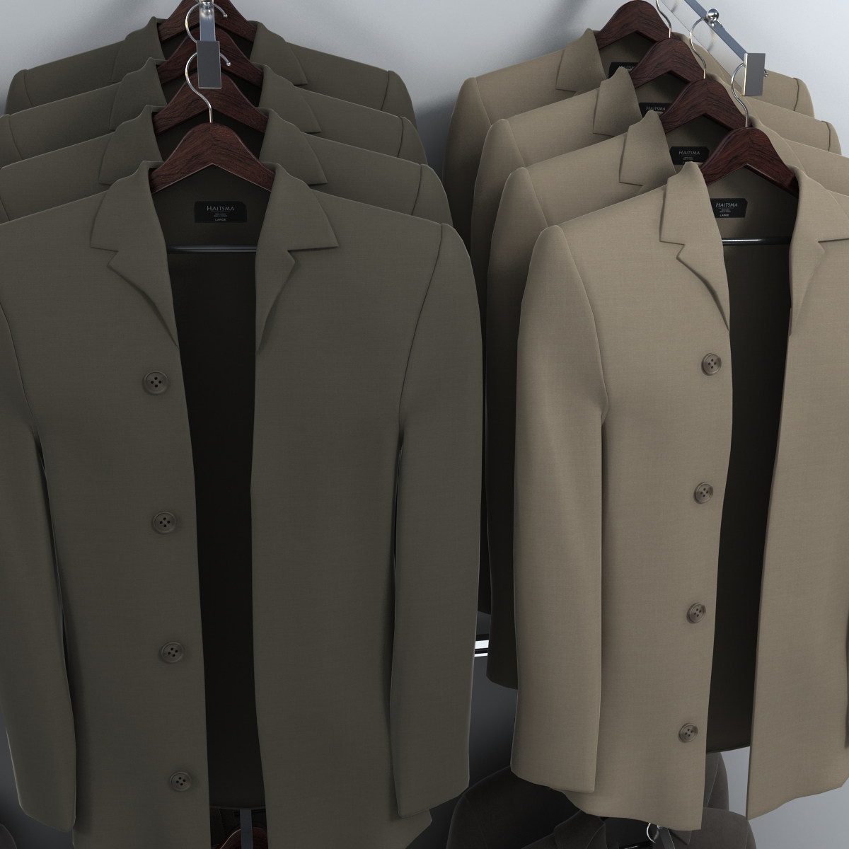 3d jackets model