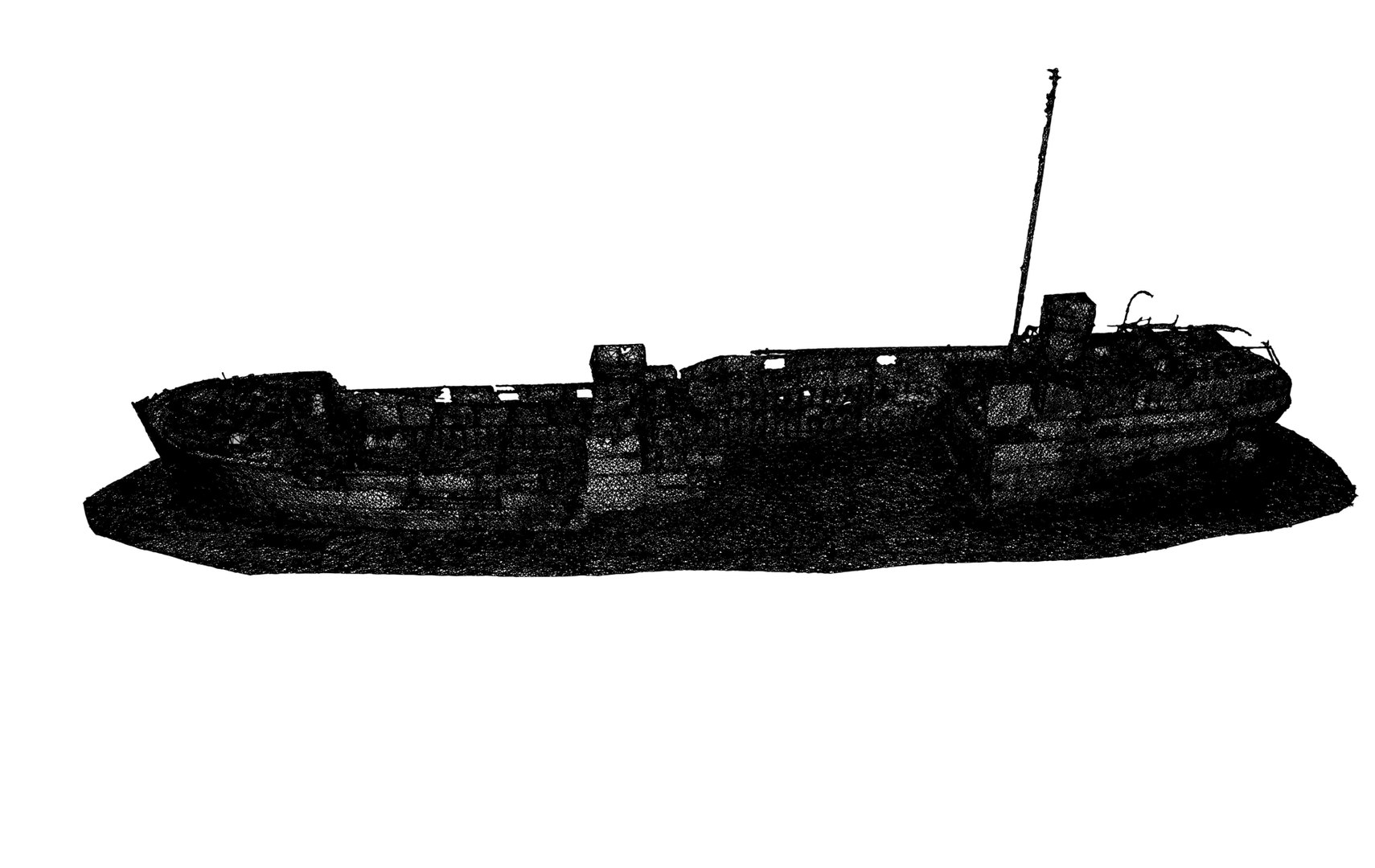 3D Shipwreck Scan Pack Model - TurboSquid 1833385