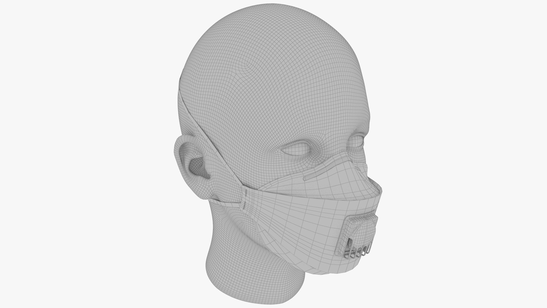 3D 3m aura mask - TurboSquid 1583195