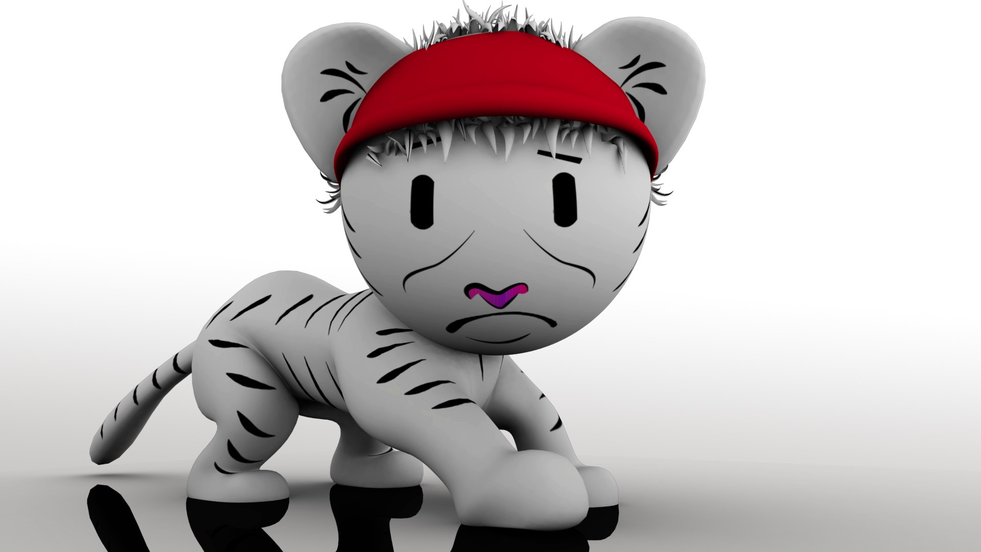 Tricky Tiger 3D - TurboSquid 1308424