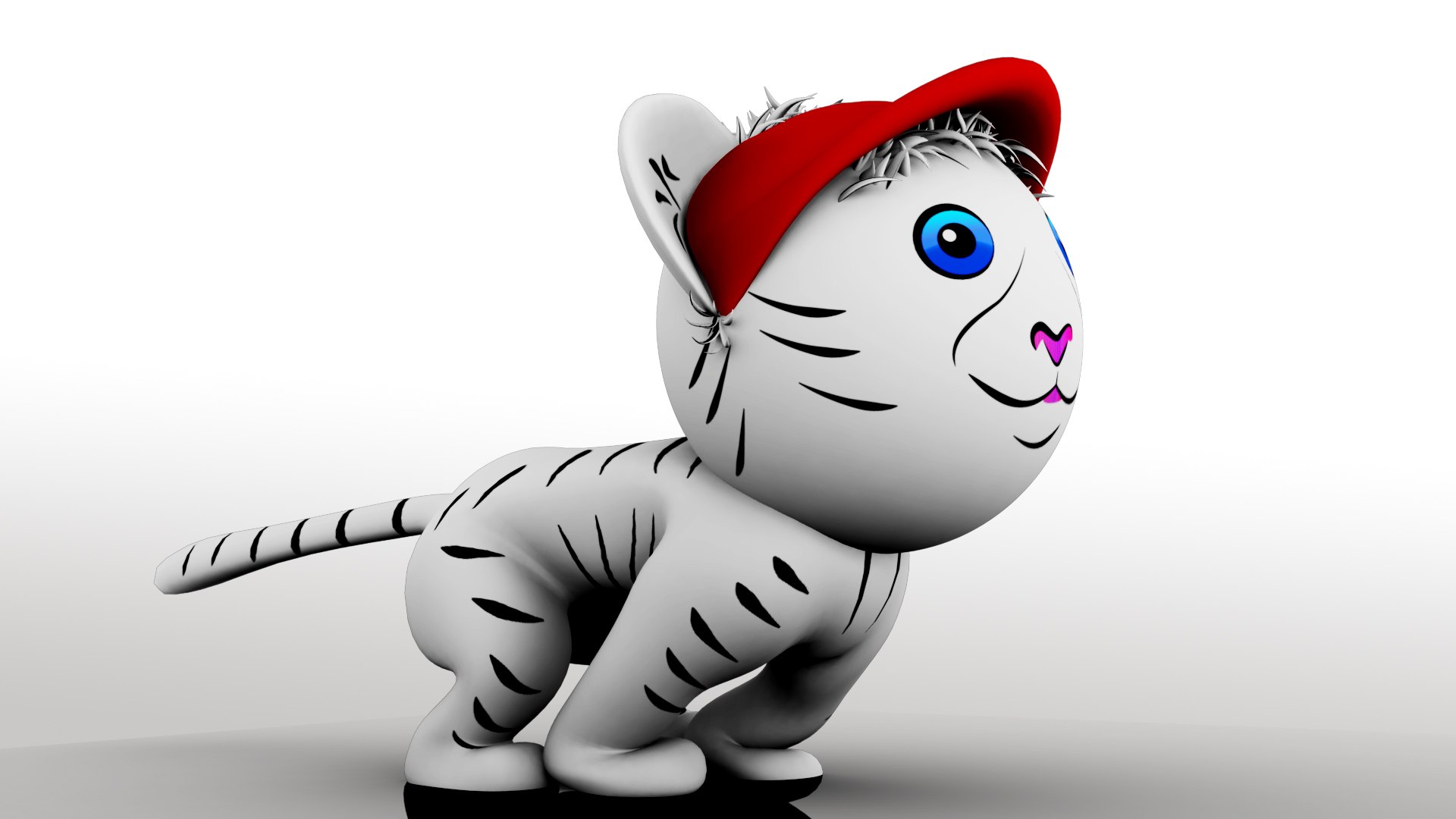 Tricky Tiger 3D - TurboSquid 1308424