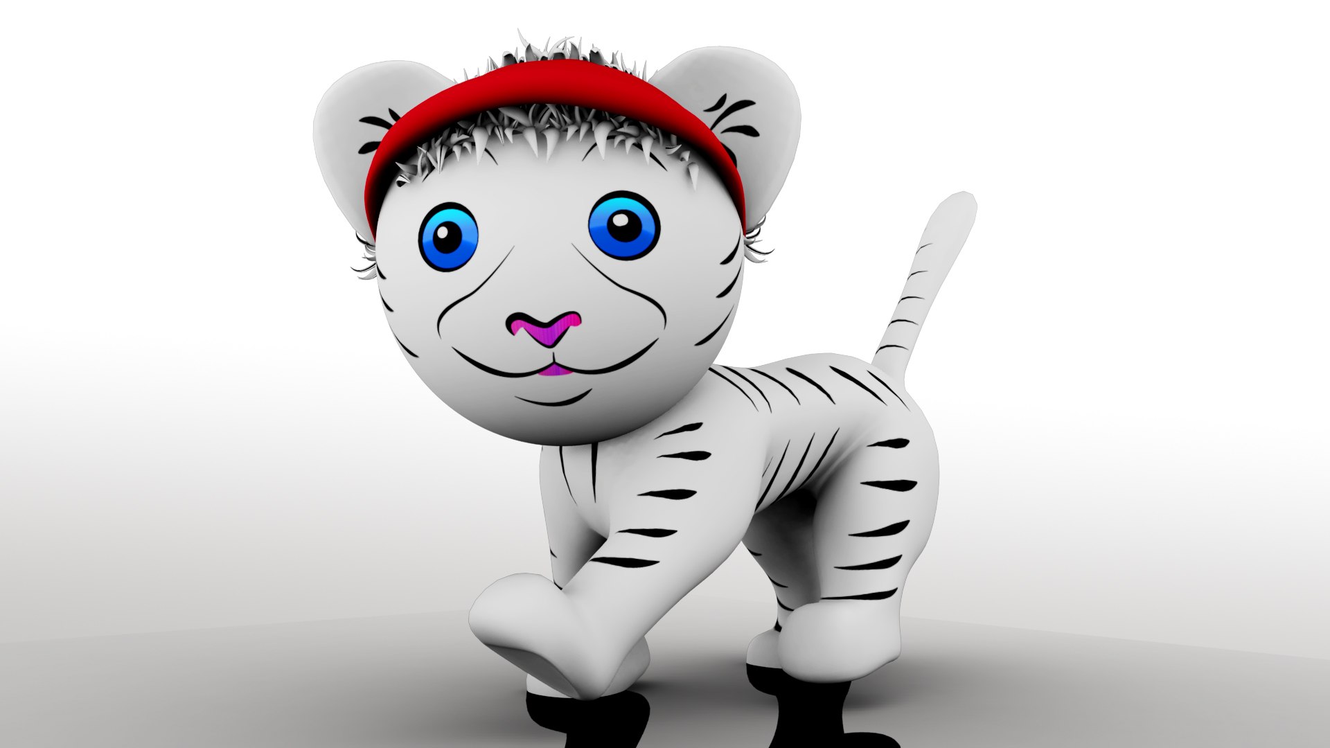 Tricky Tiger 3D - TurboSquid 1308424