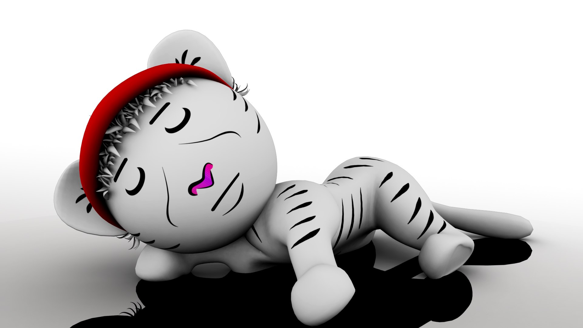 Tricky Tiger 3D - TurboSquid 1308424