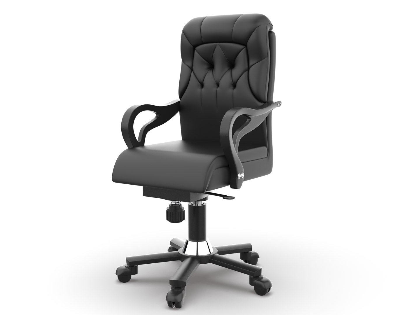 Office Boss Chair 3D Model - TurboSquid 2173219