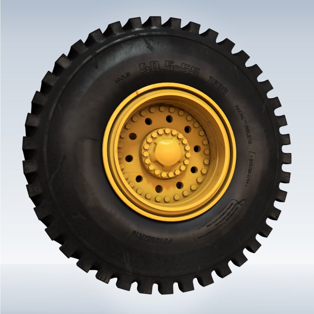 Truck Rim 3d Obj