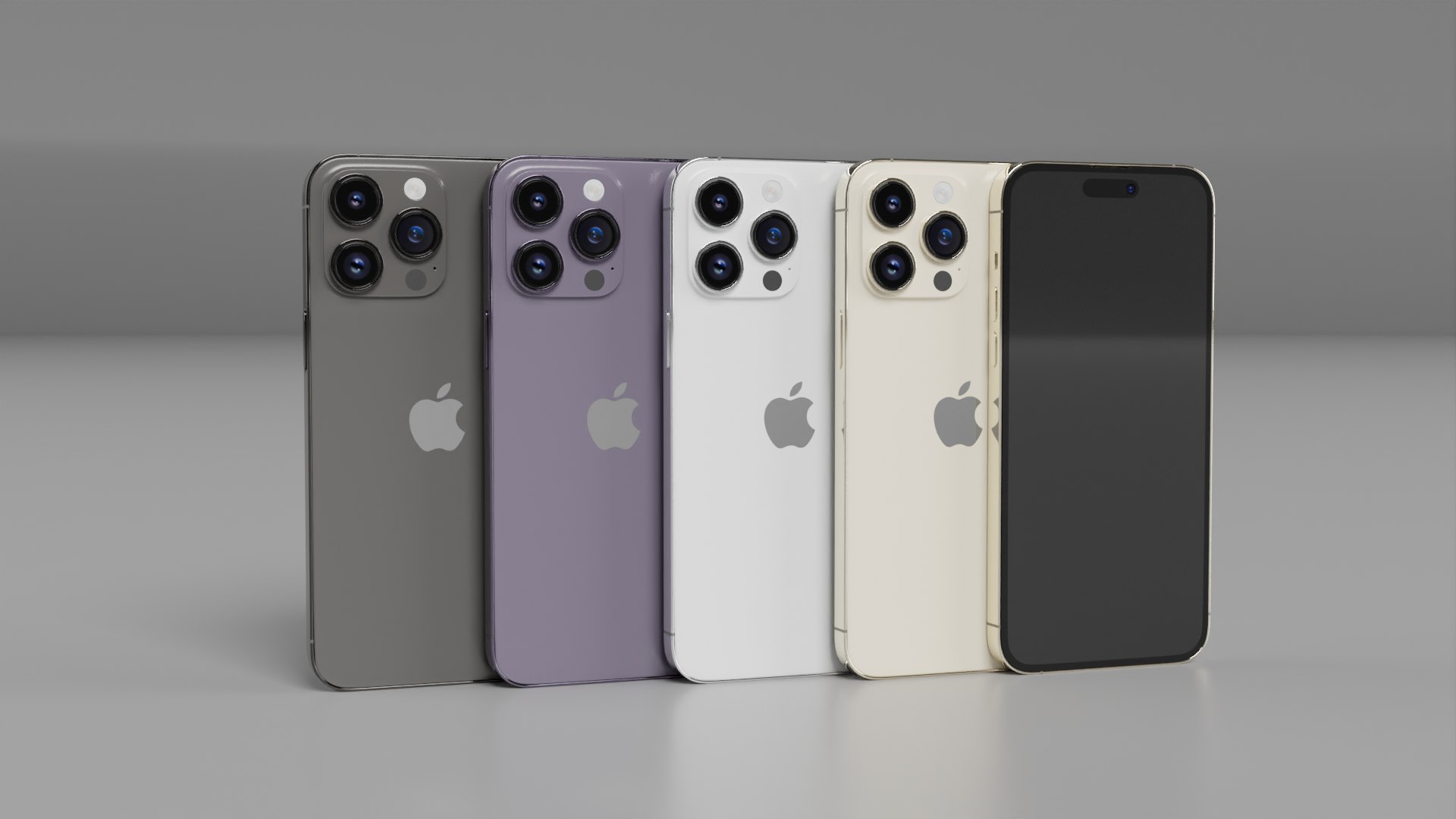 3D IPhone 14 Pro Max All Colors Smartphone Model - TurboSquid 2083525