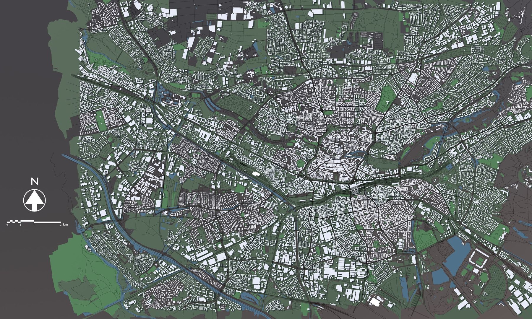 3D Germany - Cities And Mass Building Model - TurboSquid 2390229